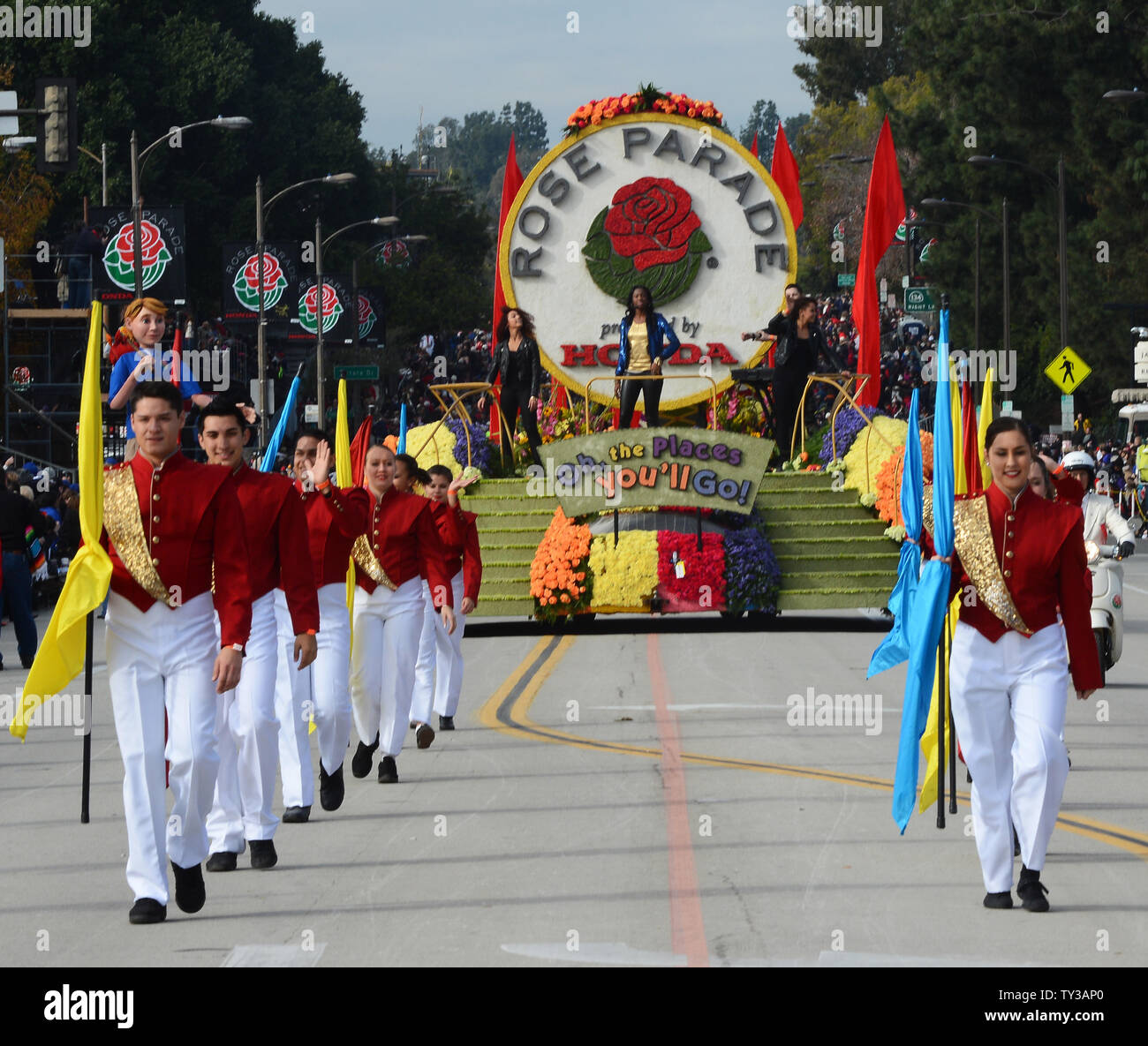 Singer/actress Coco Jones (in gold) participates in the 124th ...