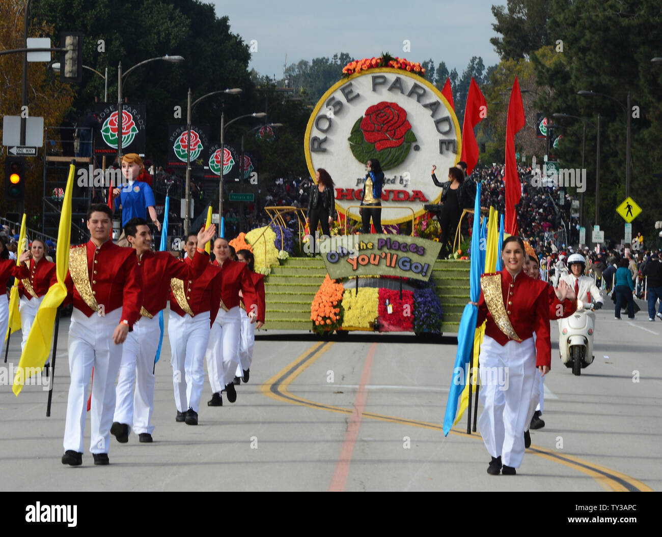 Singer/actress Coco Jones (in gold) participates in the 124th ...
