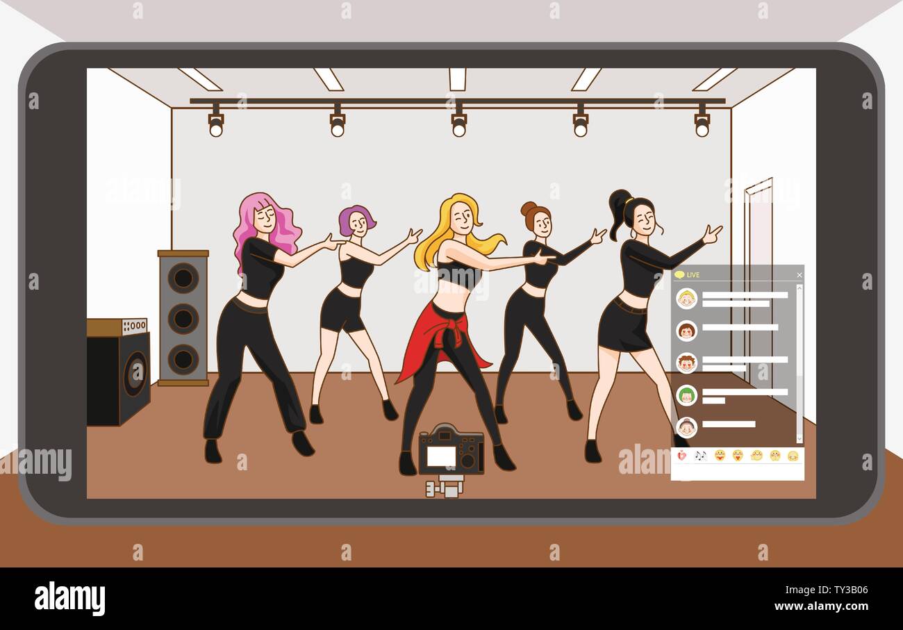 Youtube content creator Stock Vector Images - Alamy