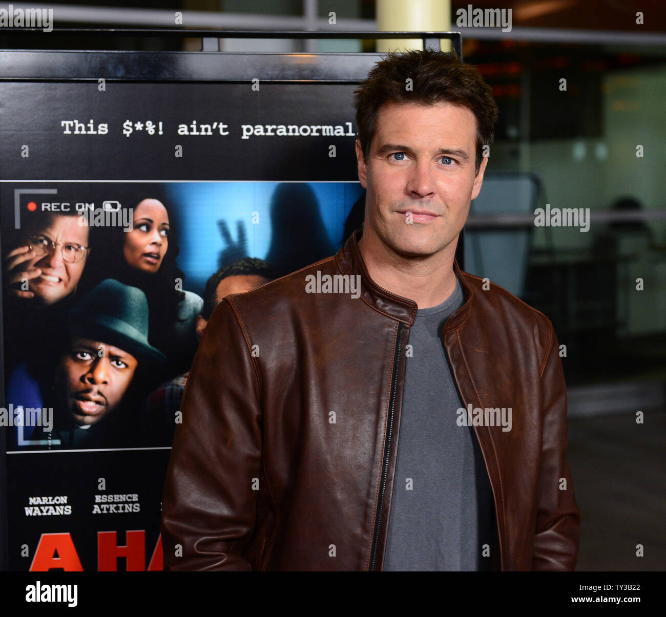 Dave Sheridan, a cast member in the motion picture comedy "A Haunted ...