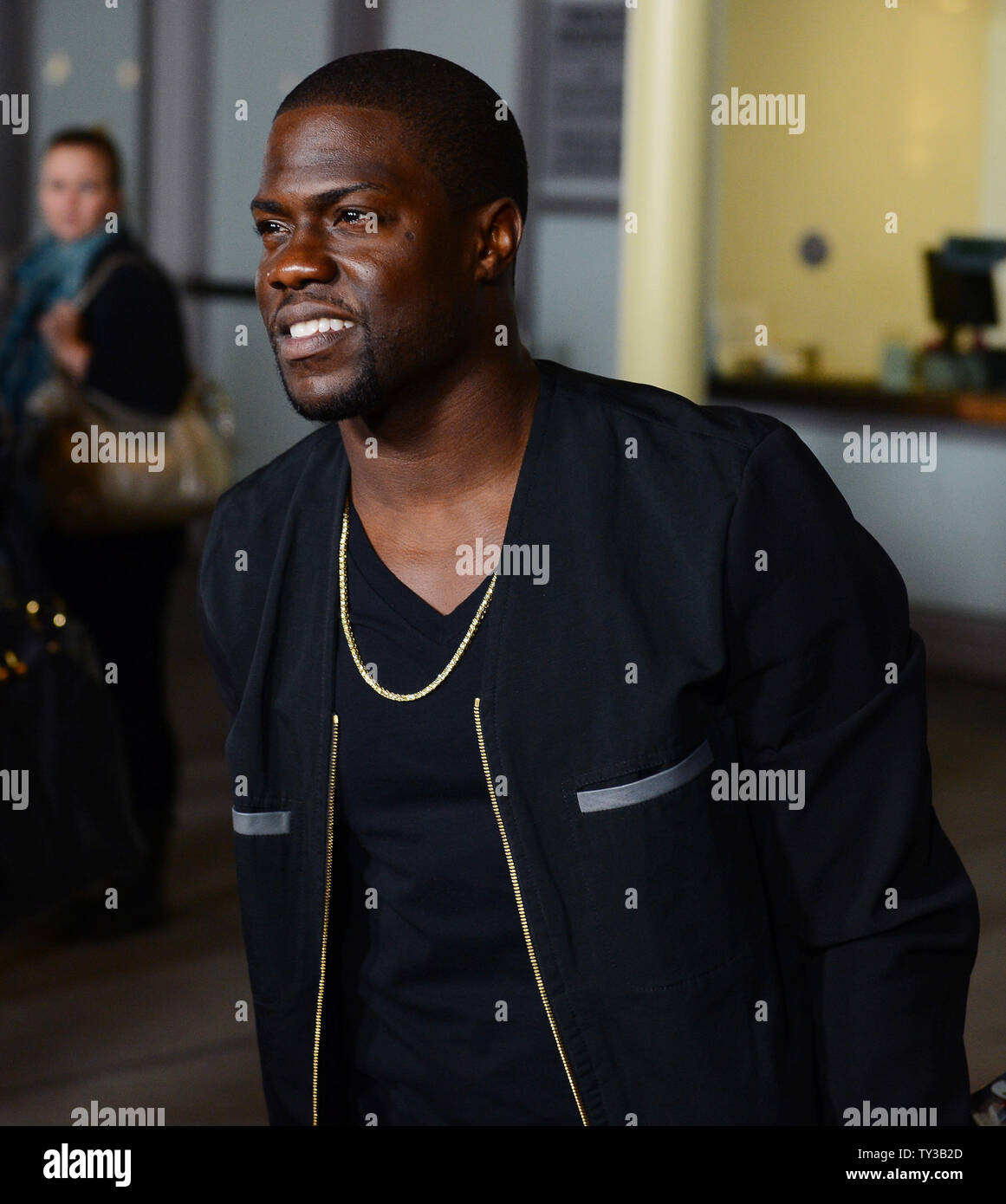 Actor Kevin Hart attends the premiere of the motion picture comedy "A ...