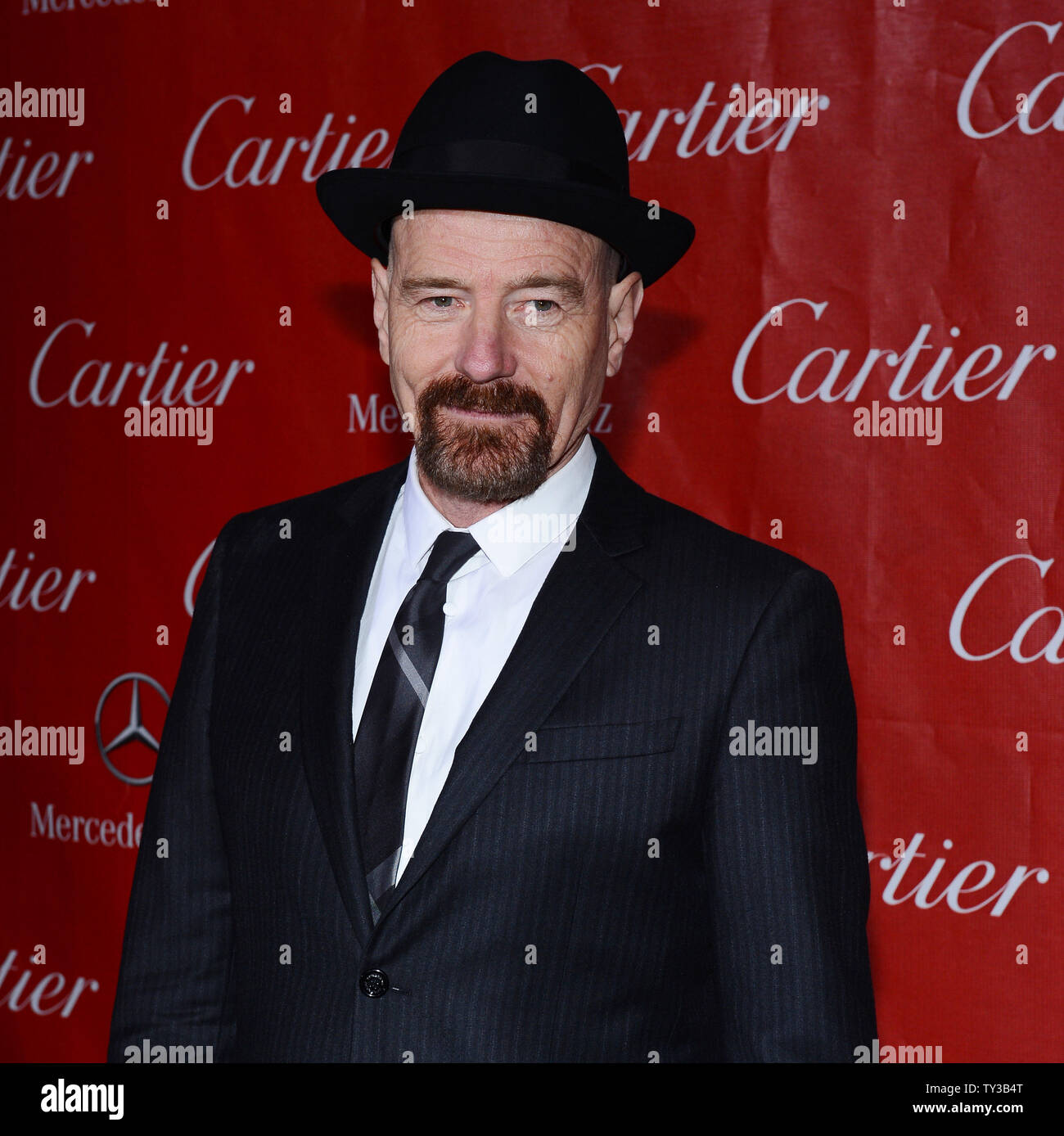 Actor Bryan Cranston arrives at the 24th annual Palm Springs ...