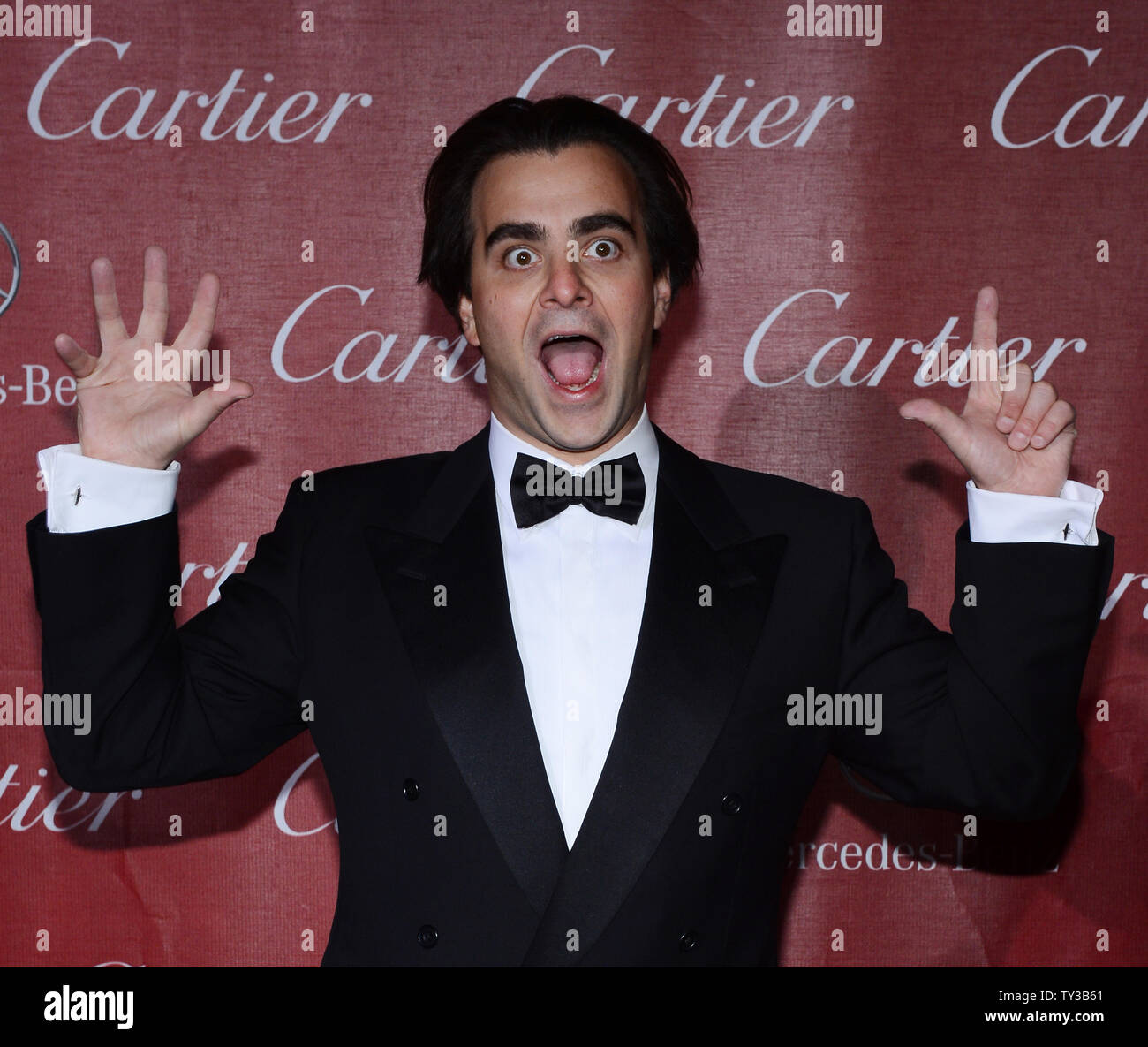Director Nicholas Jarecki arrives at the 24th annual Palm Springs ...