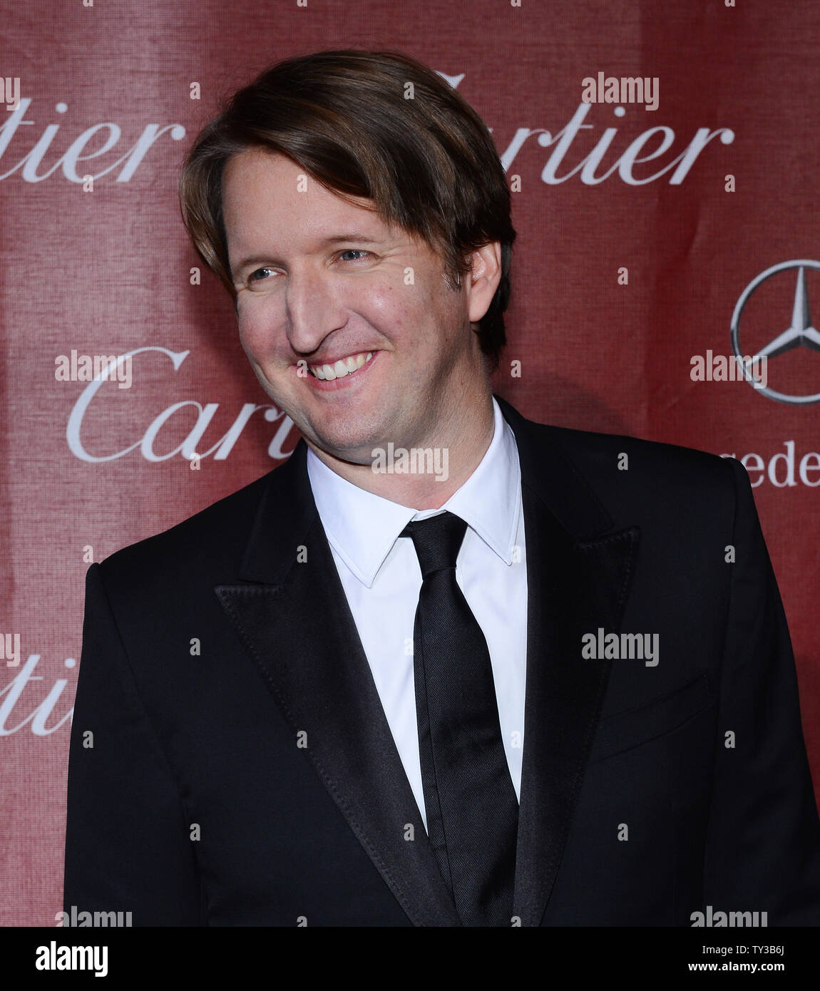 Director Tom Hooper arrives at the 24th annual Palm Springs ...
