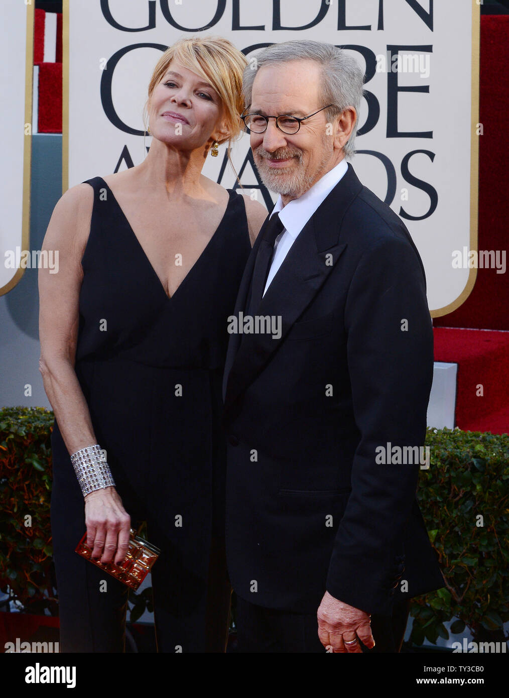 Director Steven Spielberg Kate Capshaw High Resolution Stock ...