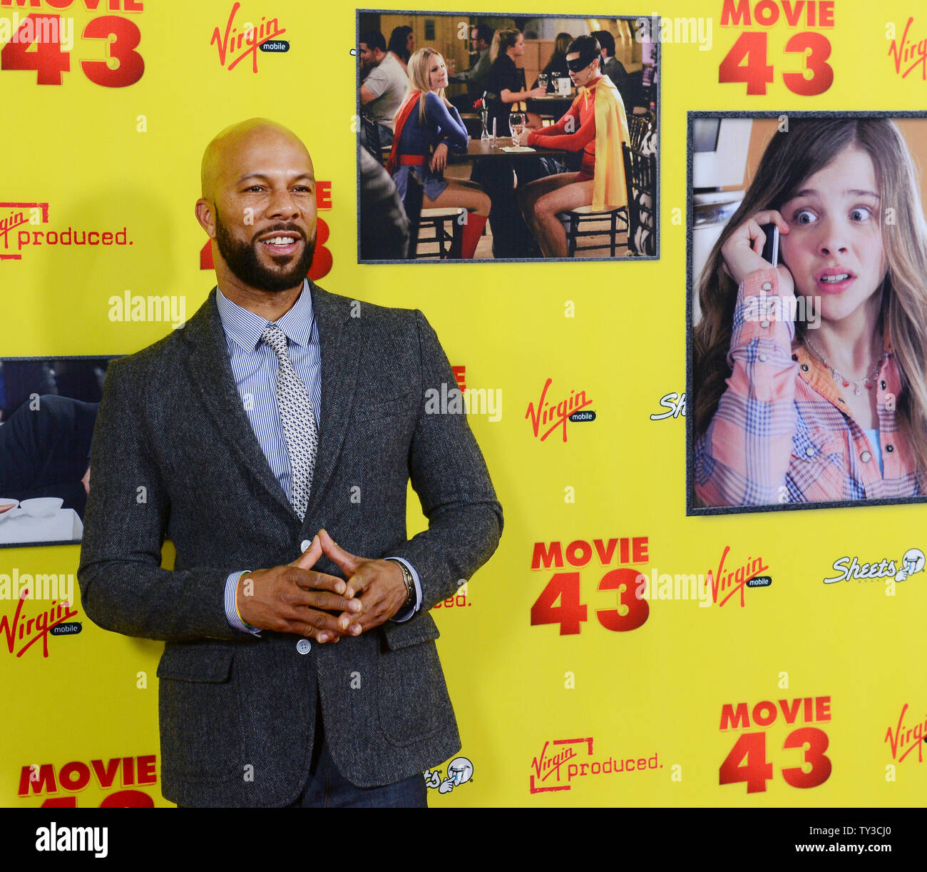 Common, a cast member in the motion picture comedy "Movie 43", attends ...