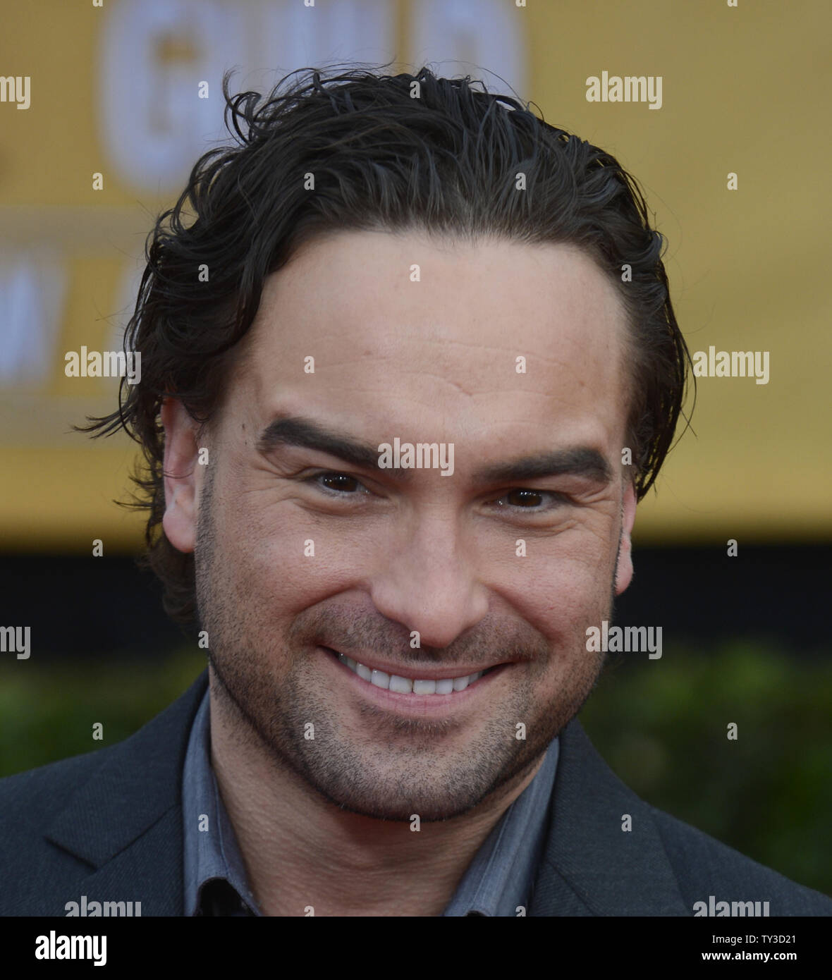Actor Johnny Galecki arrives for the 19th Annual SAG Awards held at the ...
