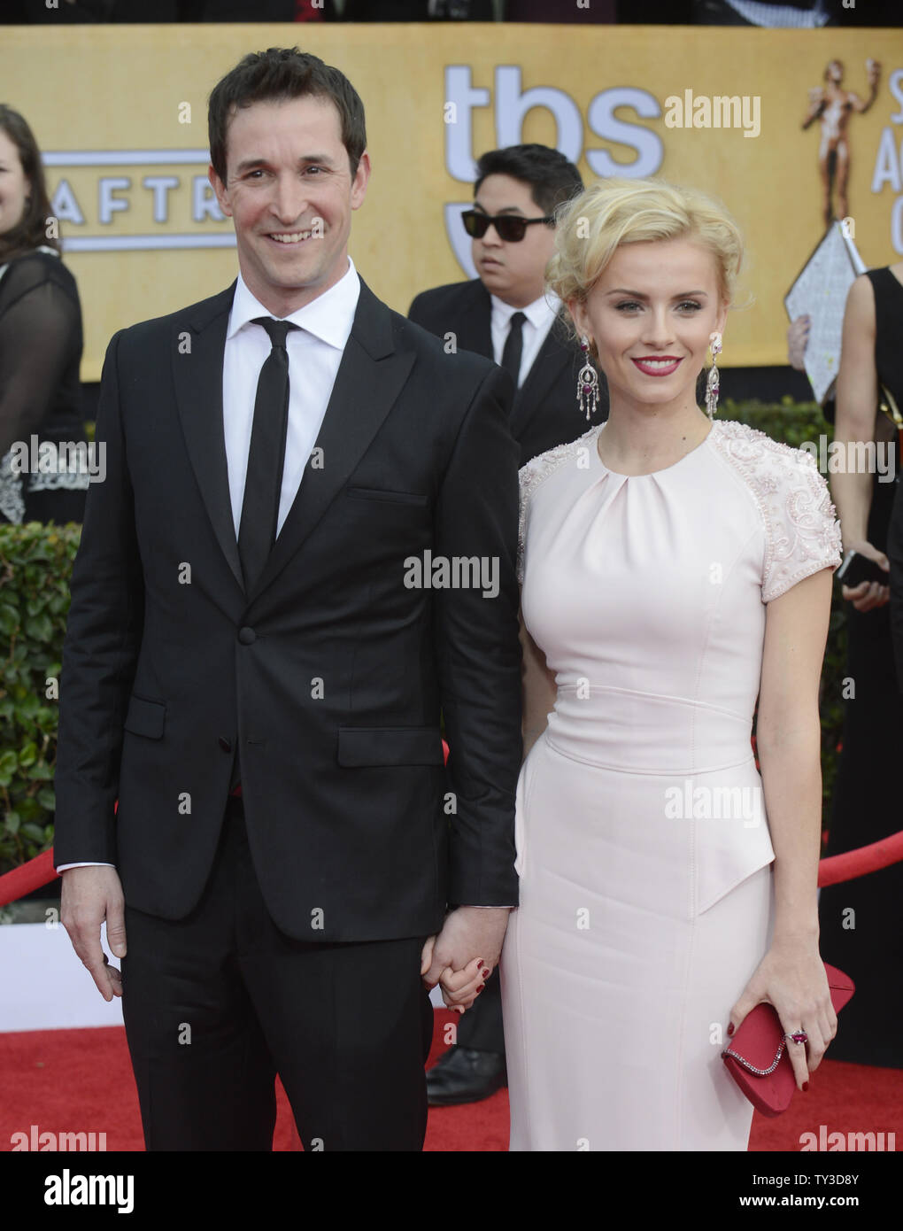 Actor Noah Wyle and guest arrive for the 19th Annual SAG Awards held at ...