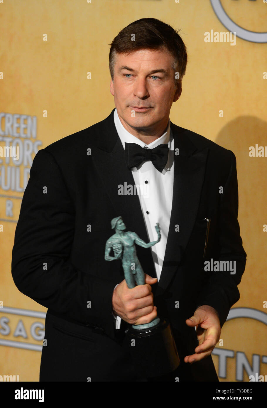 Actor Alec Baldwin appears backstage with his Outstanding Performance ...