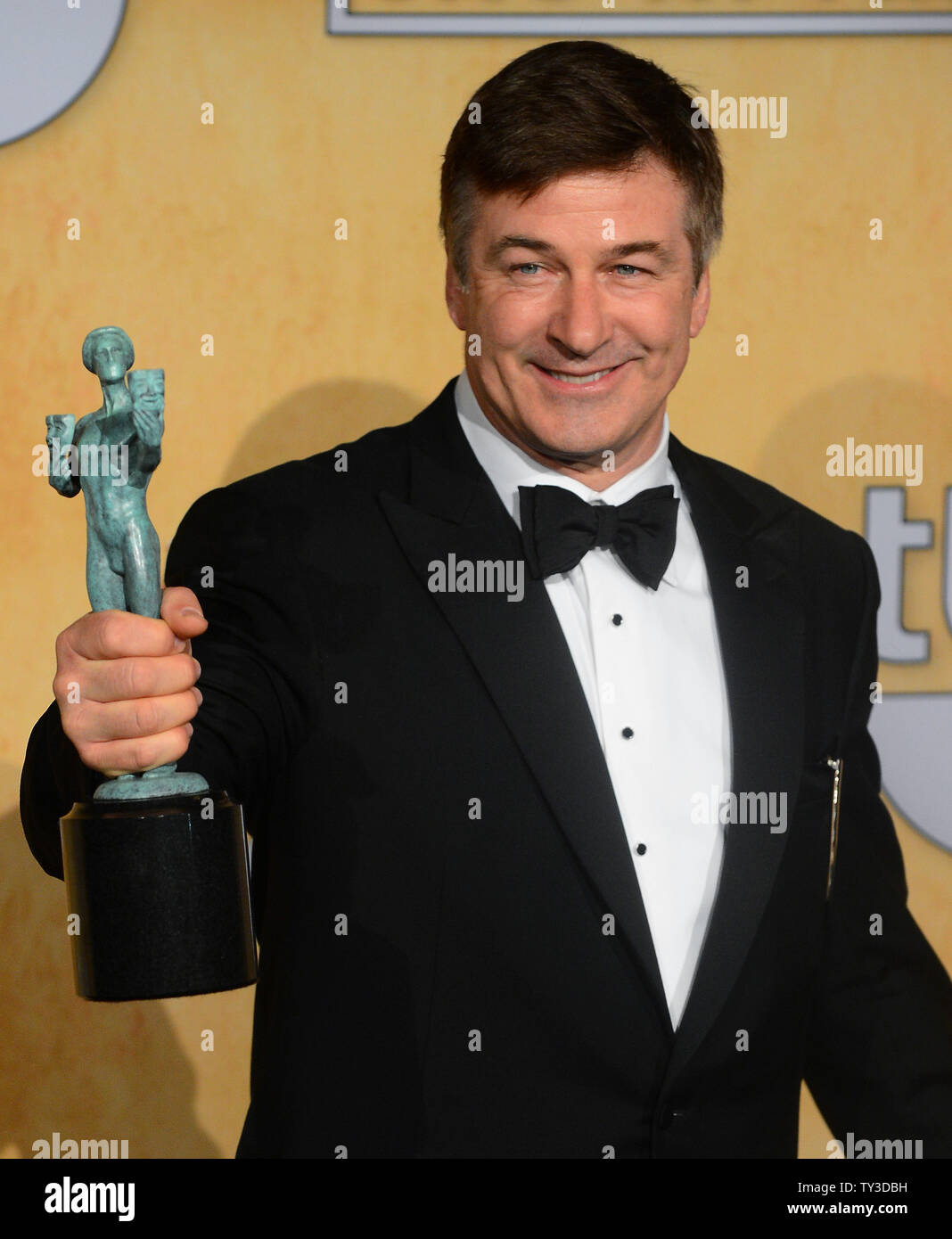 Actor Alec Baldwin appears backstage with his Outstanding Performance ...