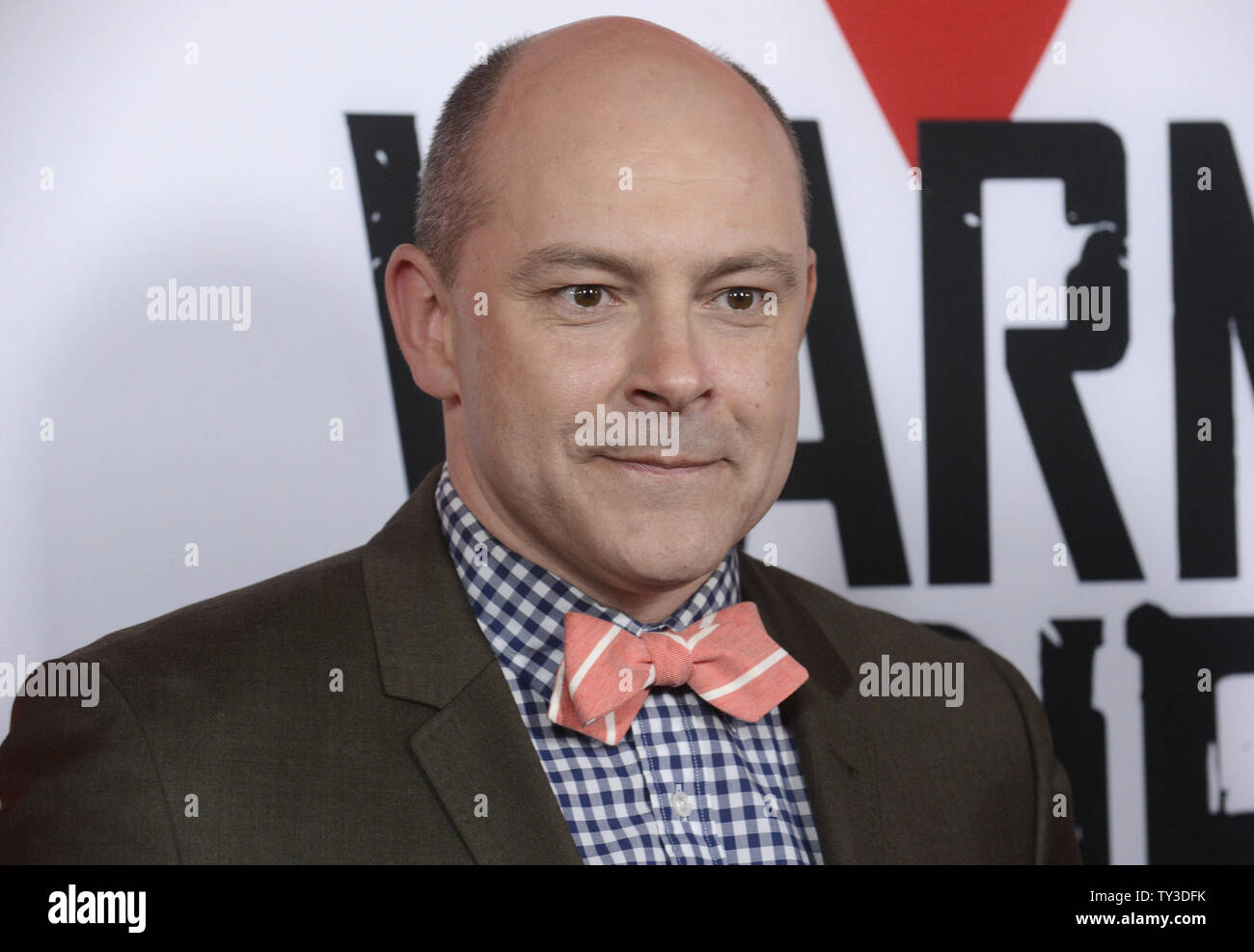 Cast member Rob Corddry attends the premiere of the film "Warm Bodies ...