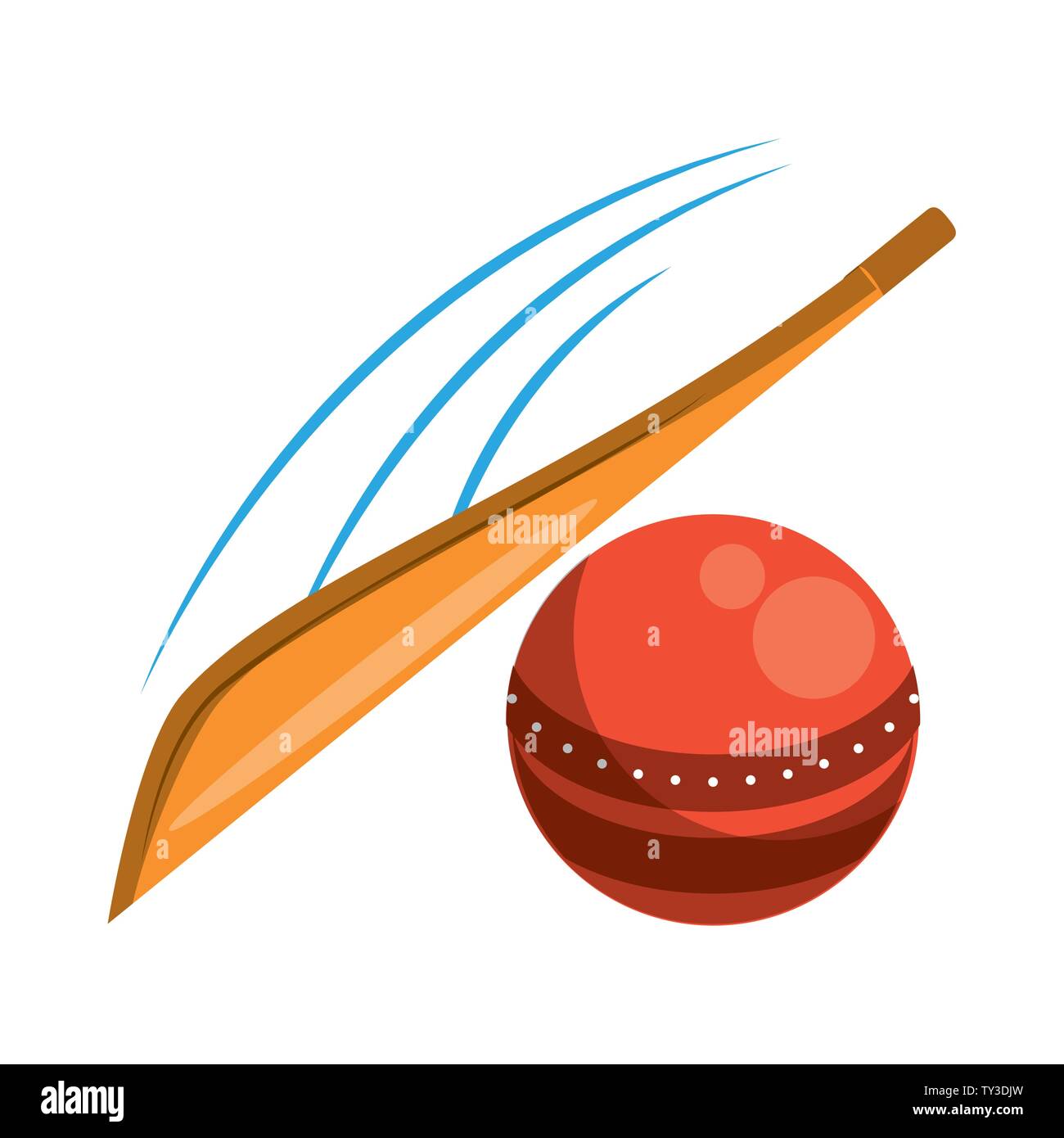 Cricket ball icon editable hi-res stock photography and images - Alamy
