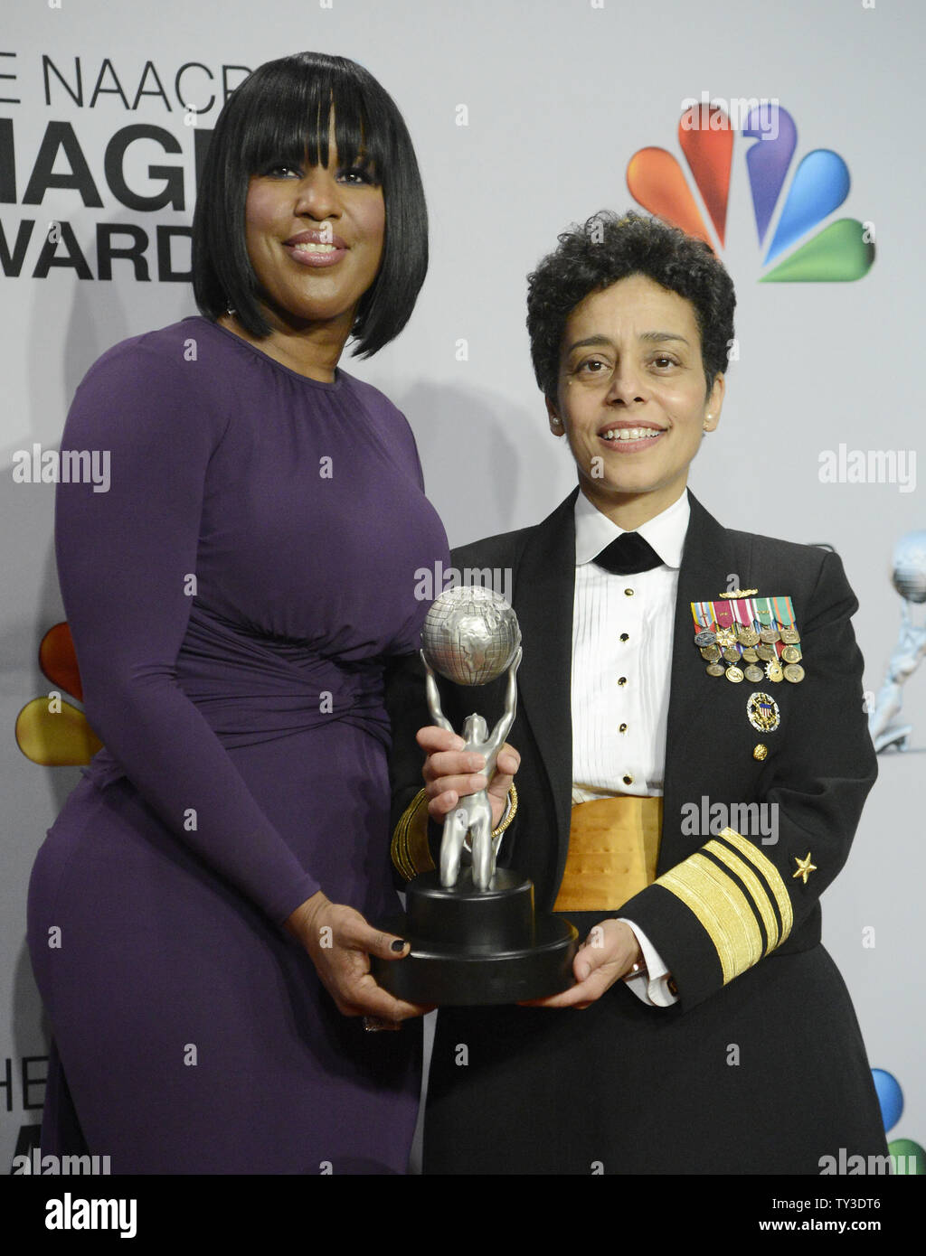 NAACP Chairman of the National Board of Directors Roslyn M. Brock and ...