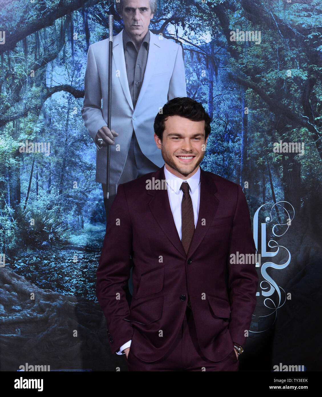Actor Alden Ehrenreich, a cast member in the motion picture romance ...