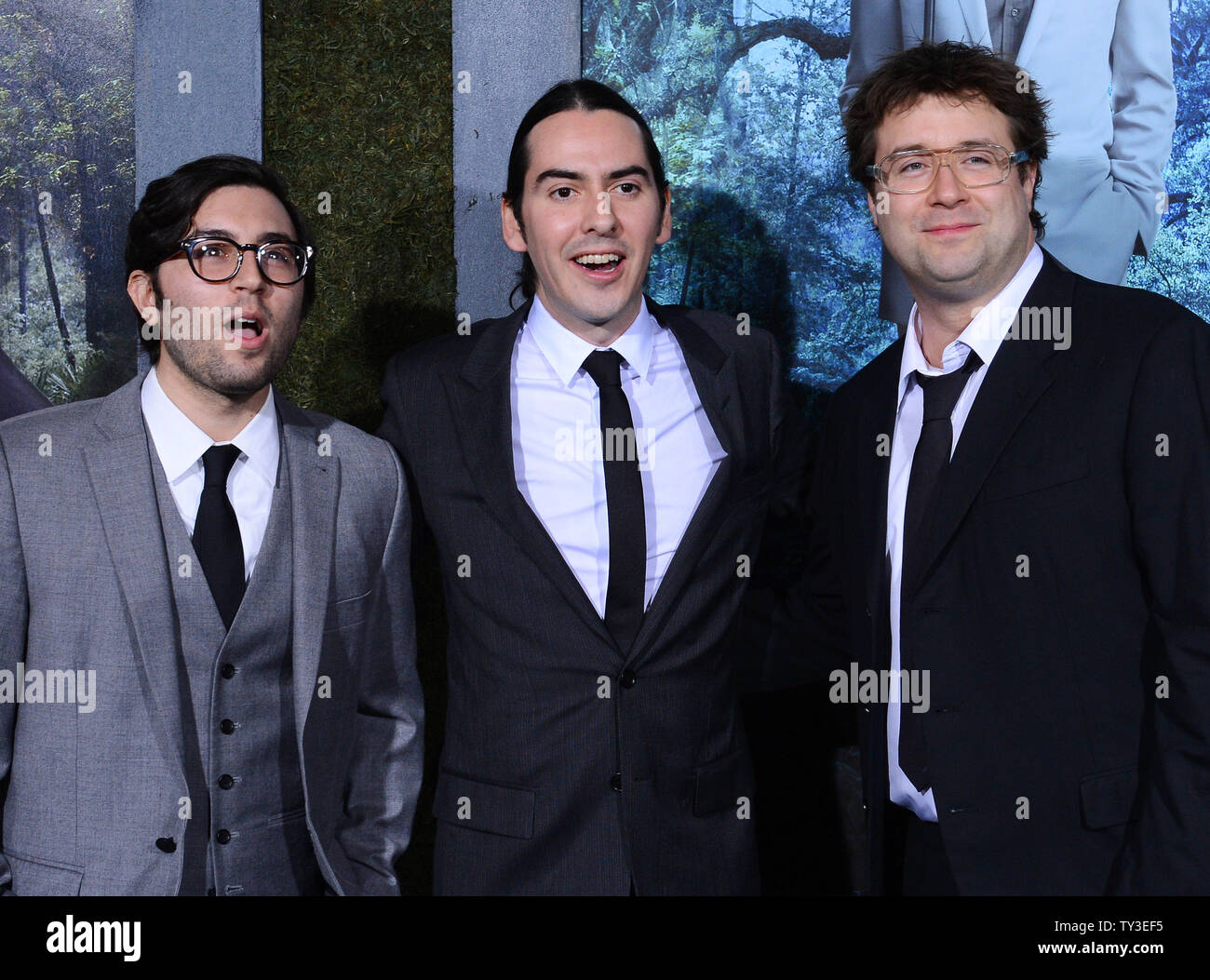 Composers Dhani Harrison, Jonathan Sadoff and Paul Hicks attend the ...