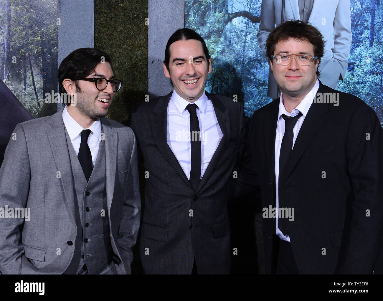 Composers Dhani Harrison, Jonathan Sadoff and Paul Hicks attend the ...
