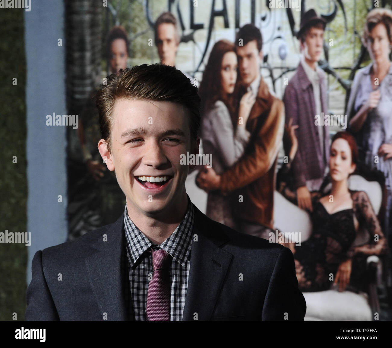 Actor Thomas Mann, a cast member in the motion picture romance drama ...