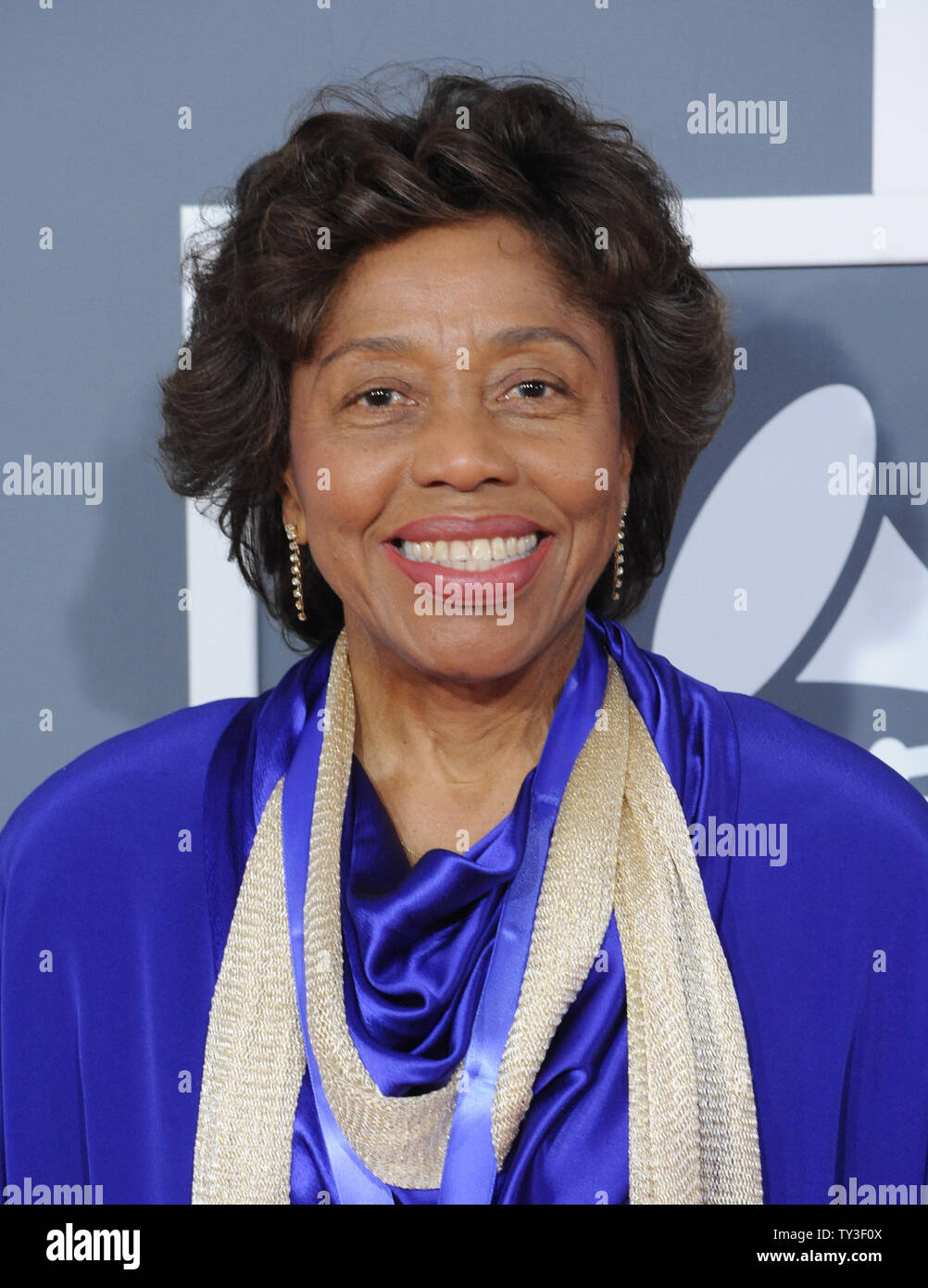 Tania Leon arrives at the 55th annual Grammy Awards at the Staples ...