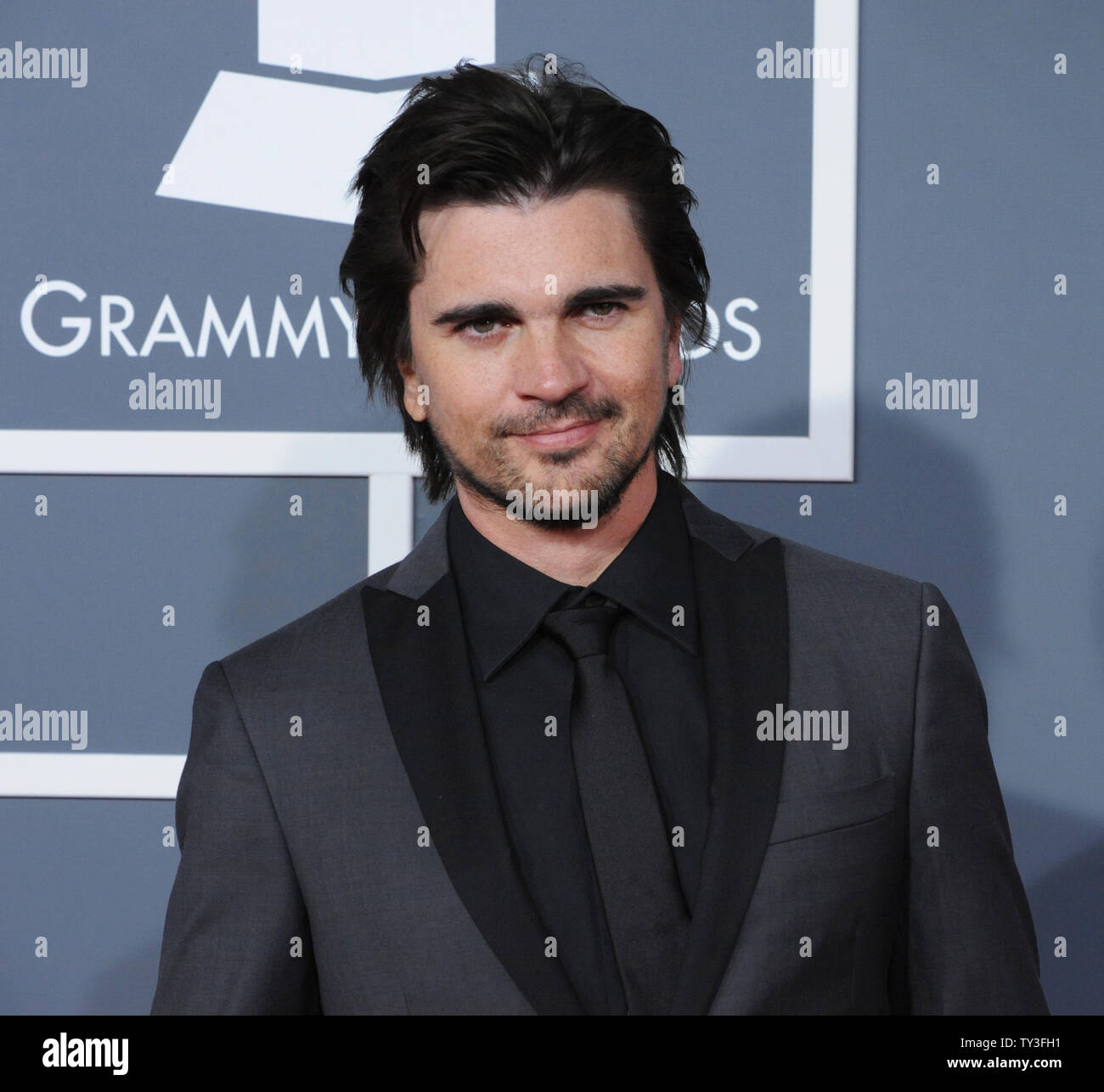Juanes arrives at the 55th annual Grammy Awards at Staples Center in ...