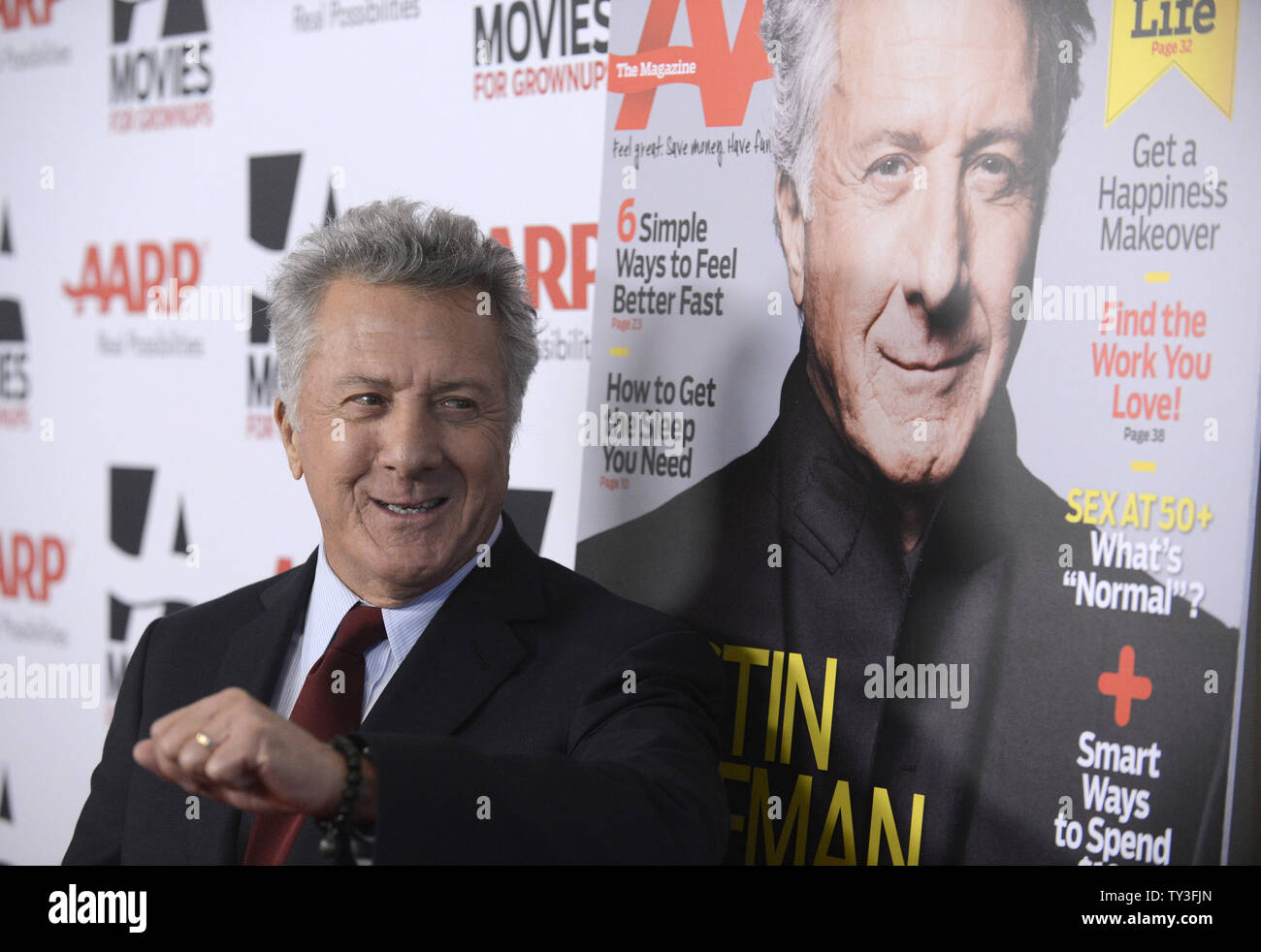 Actor Dustin Hoffman attends AARP the Magazine's "Movies for Grownups ...