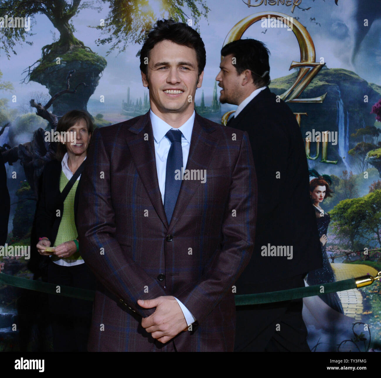 Actor James Franco, a cast member in the motion picture adventure ...
