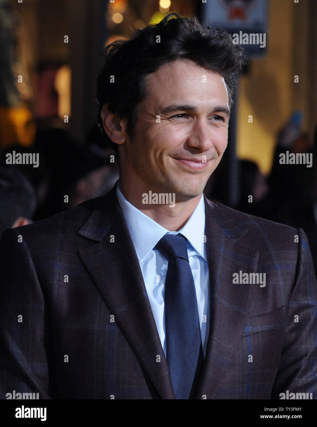 Actor James Franco, a cast member in the motion picture adventure ...