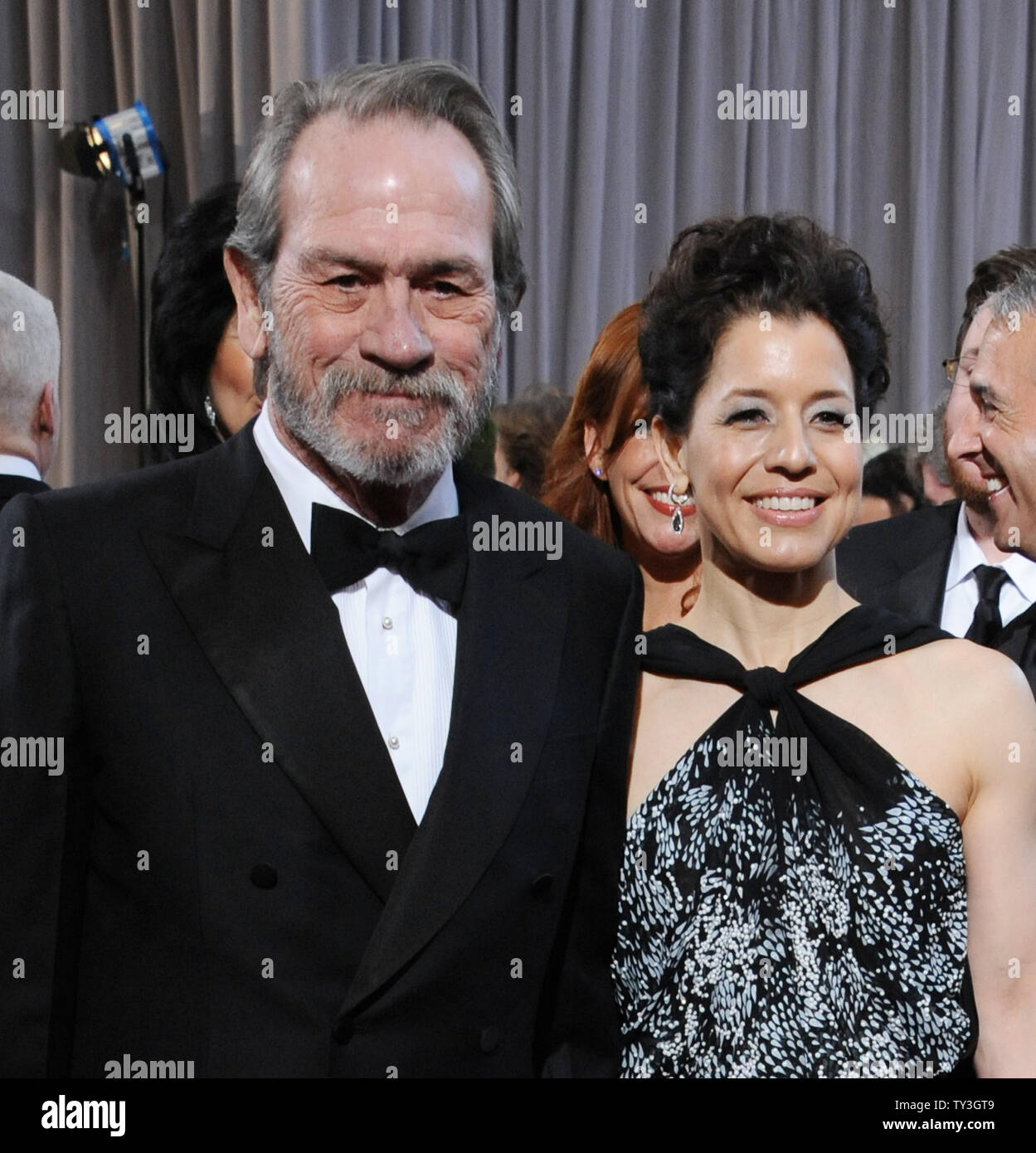Tommy Lee Jones And Dawn Laurel Jones High Resolution Stock Photography ...