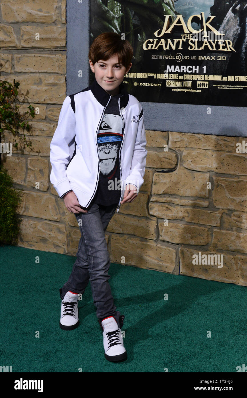 Actor Mason Cook attends the premiere of the motion picture fantasy ...