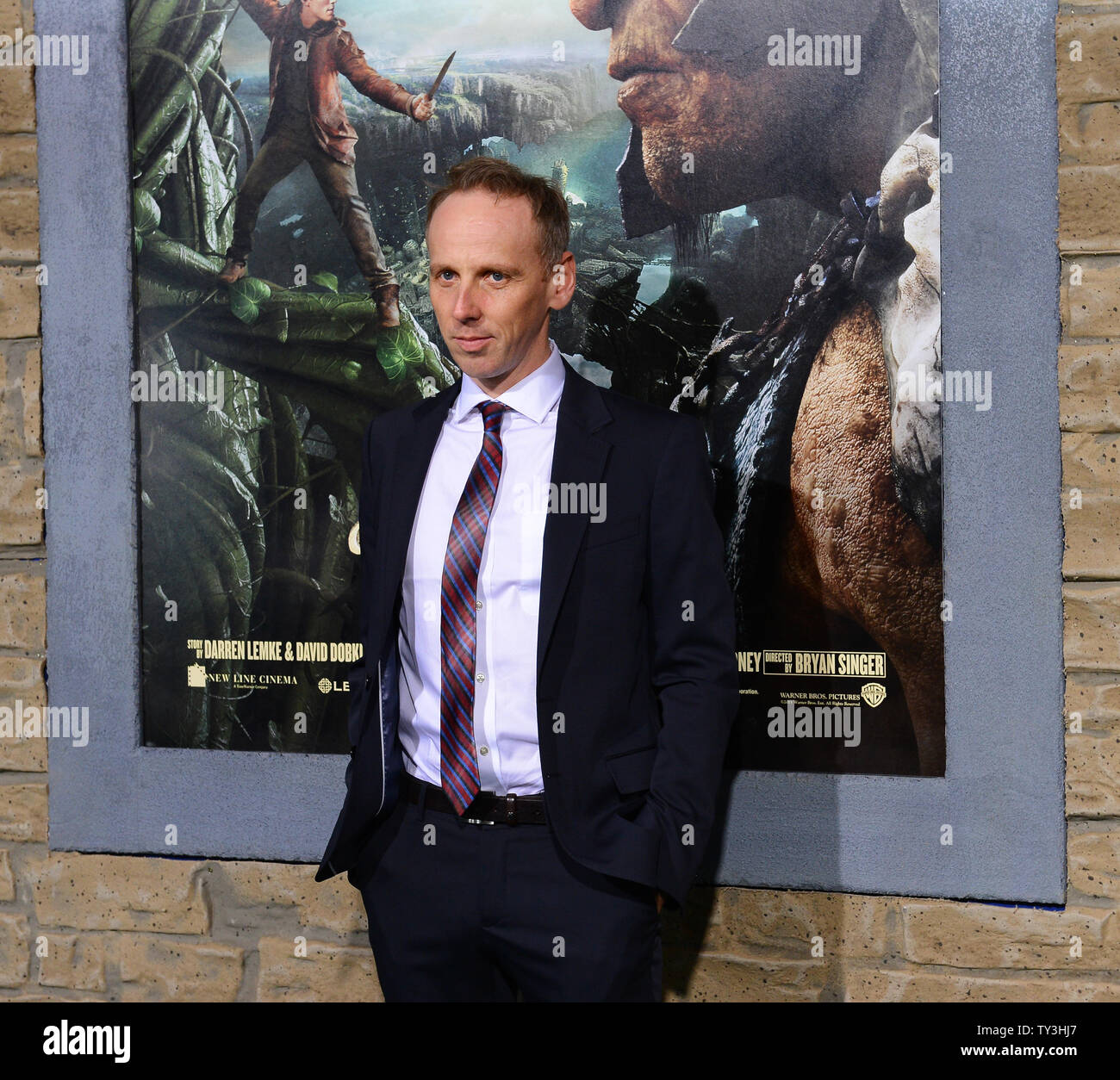 Ewen Bremner, a cast member in the motion picture fantasy "Jack the ...