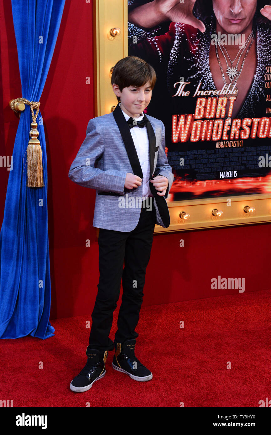 Mason Cook, a cast member in the motion comedy "The Incredible Burt ...