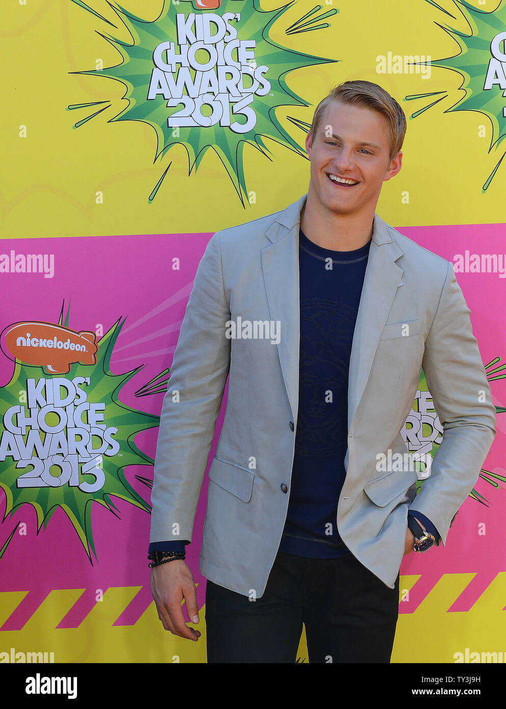 Alexander Ludwig arrives for Nickelodeon's 26th annual Kid's Choice ...