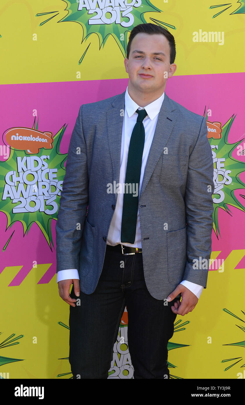 Noah Monk arrives for Nickelodeon's 26th annual Kid's Choice Awards at ...