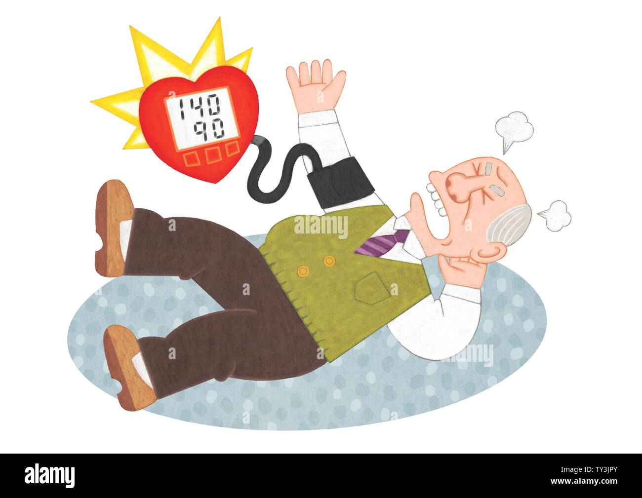 Illnesses Stock Vector Images - Alamy