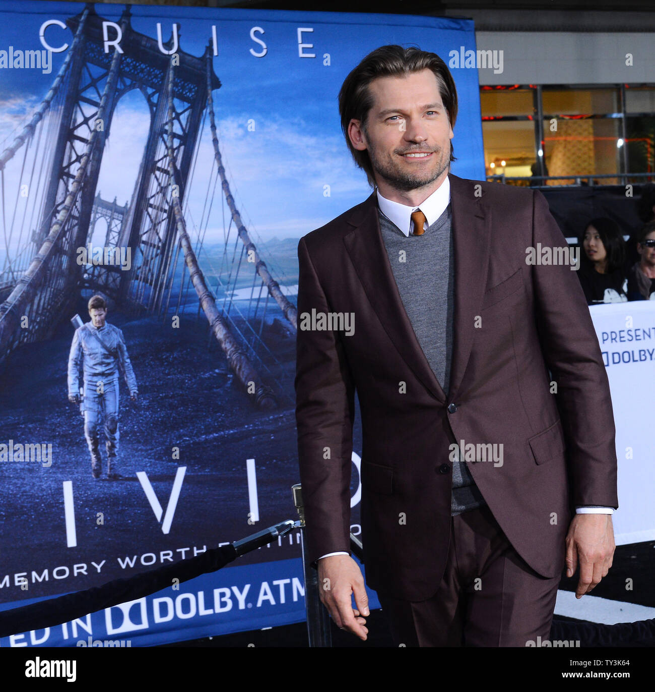 Danish actor Nikolaj Coster-Waldau, a cast member in the motion picture ...