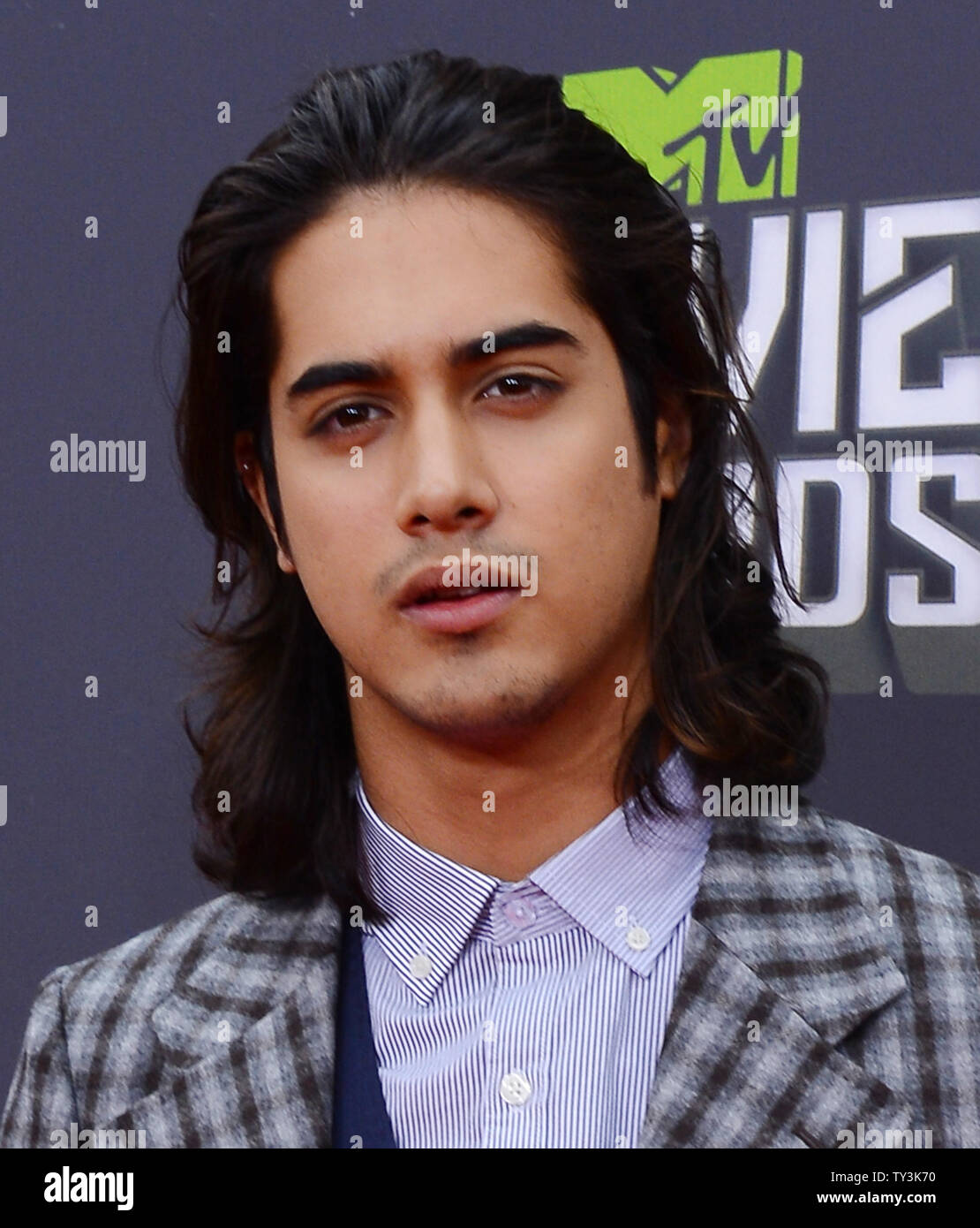 TV personality Avan Jogia arrives for The MTV Movie Awards at Sony ...