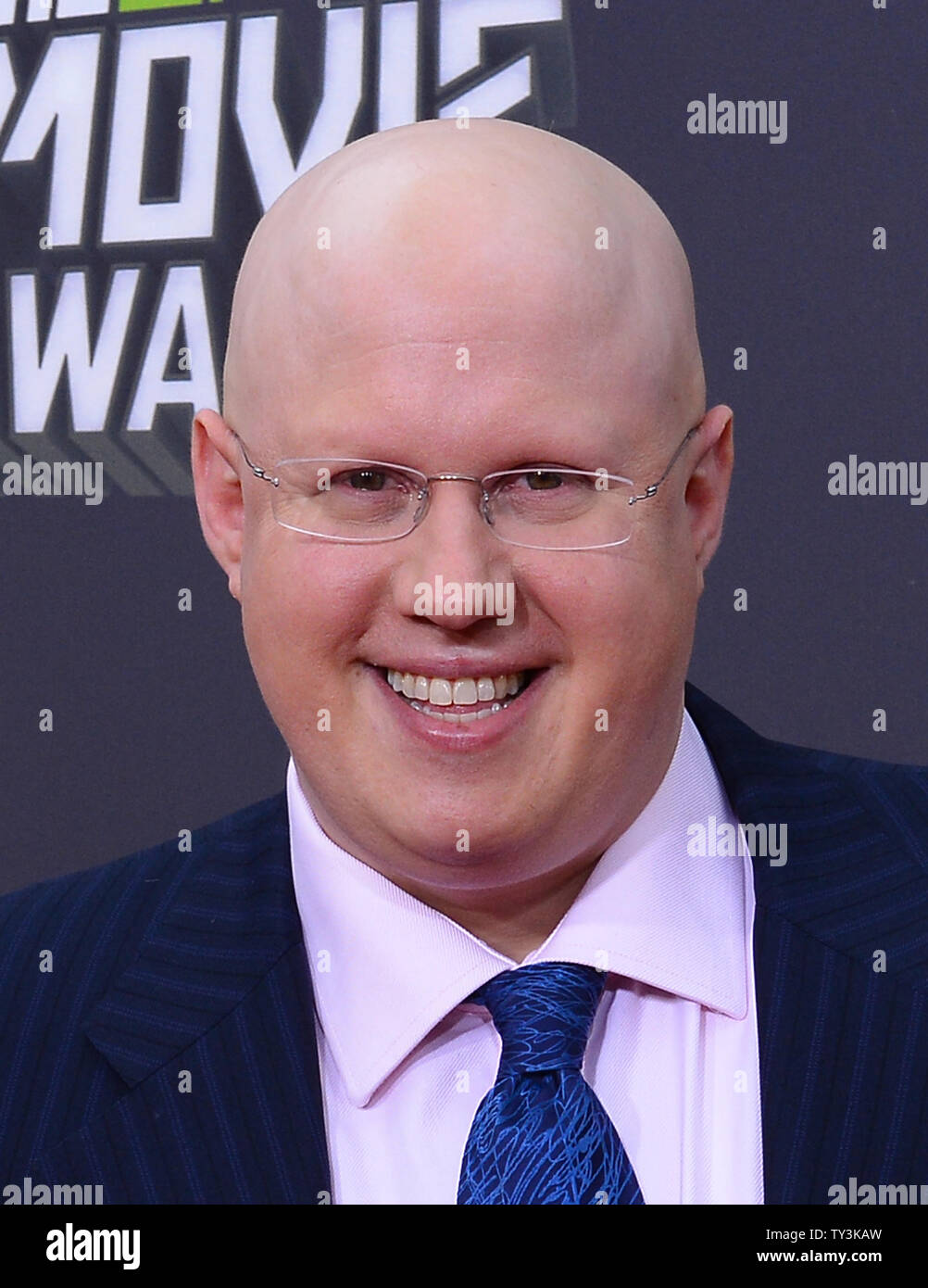 Actor Matt Lucas arrives for The MTV Movie Awards at Sony Picture ...