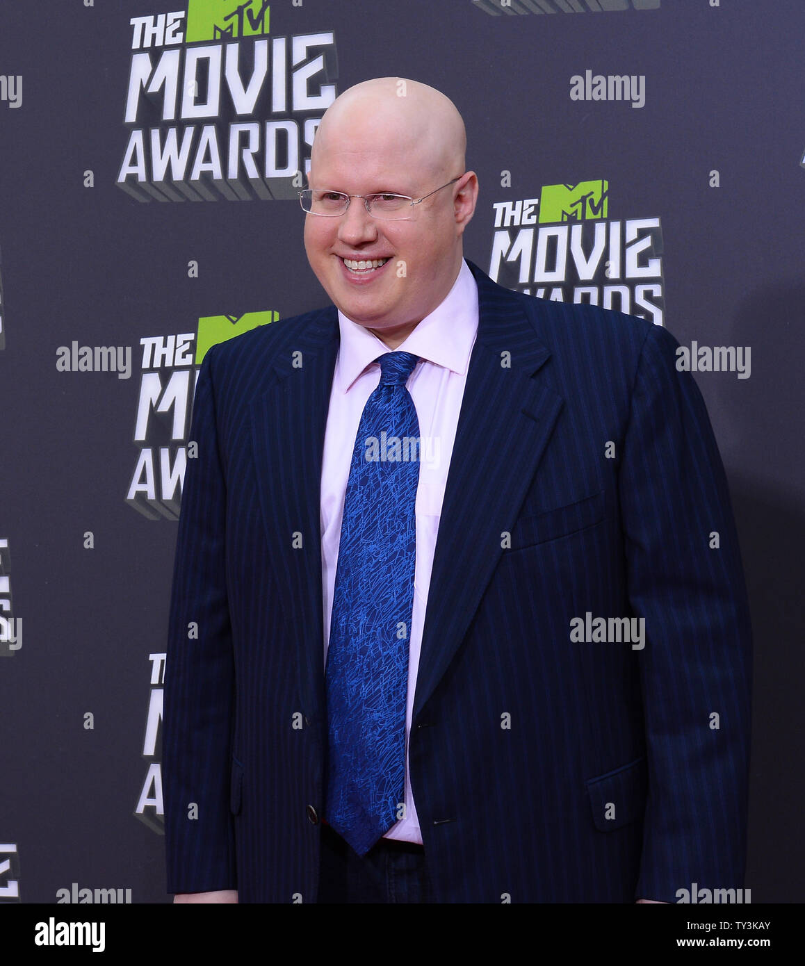 Actor Matt Lucas arrives for The MTV Movie Awards at Sony Picture ...