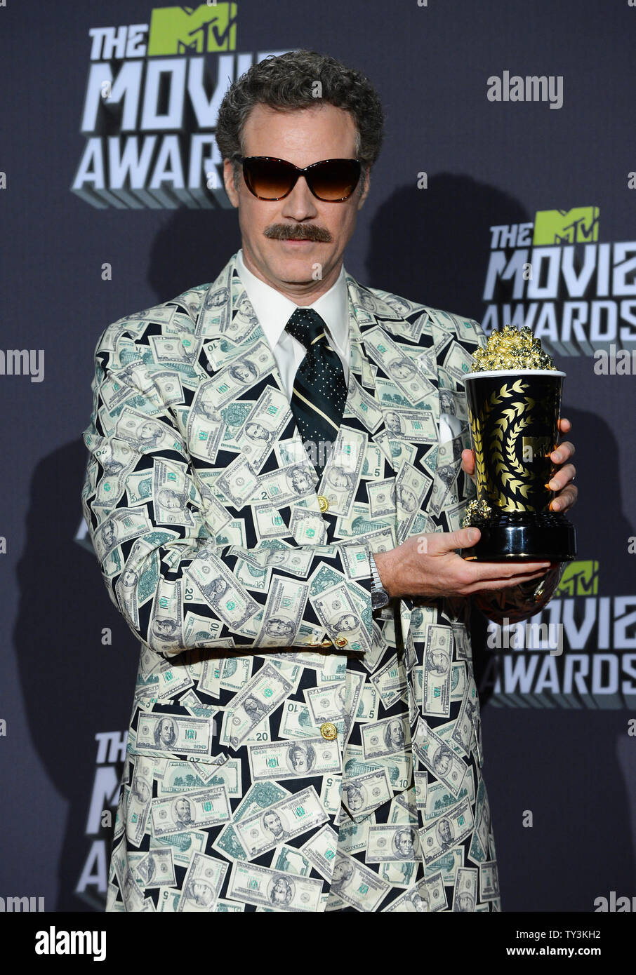 Actor Will Ferrell, winner of the Comedic Genius award appears ...