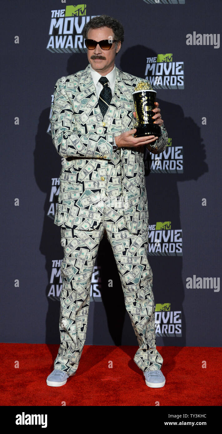 Actor Will Ferrell, winner of the Comedic Genius award appears ...