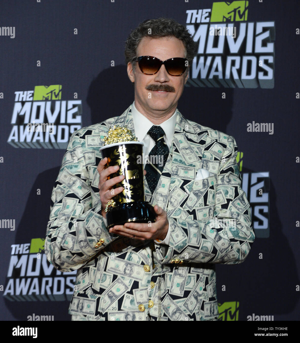 Actor Will Ferrell, winner of the Comedic Genius award appears ...