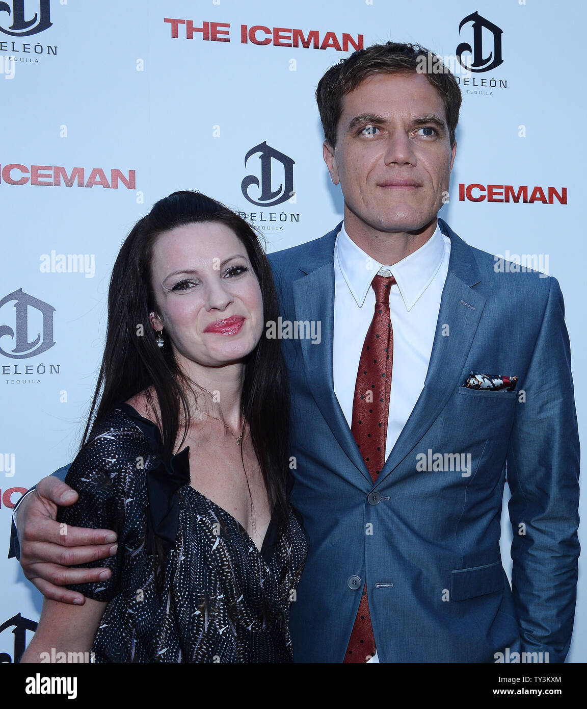 Michael Shannon and Kate Arrington arrive for "The Iceman" movie ...