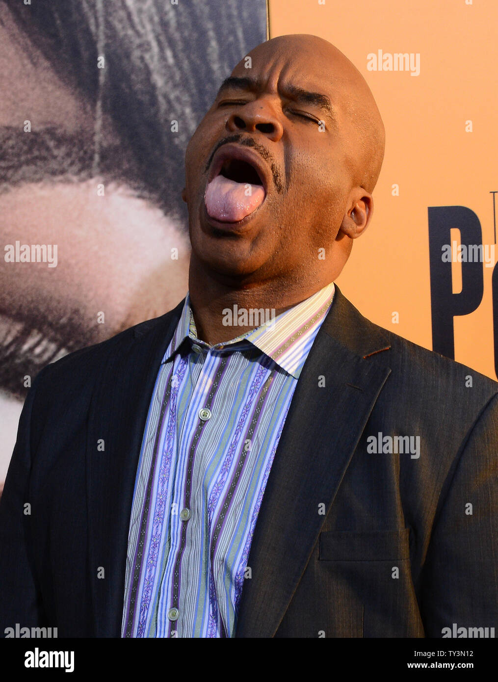 David Alan Grier arrives at the world premiere of "Peeples" at the ...