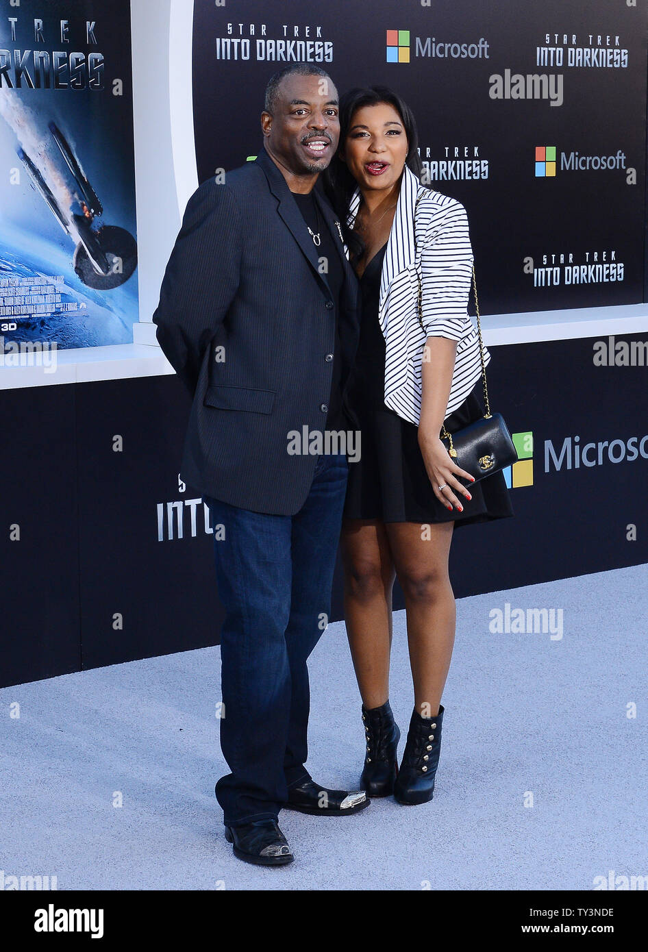 LaVar Burton arrives for the "Star Trek Into Darkness" premiere at the ...