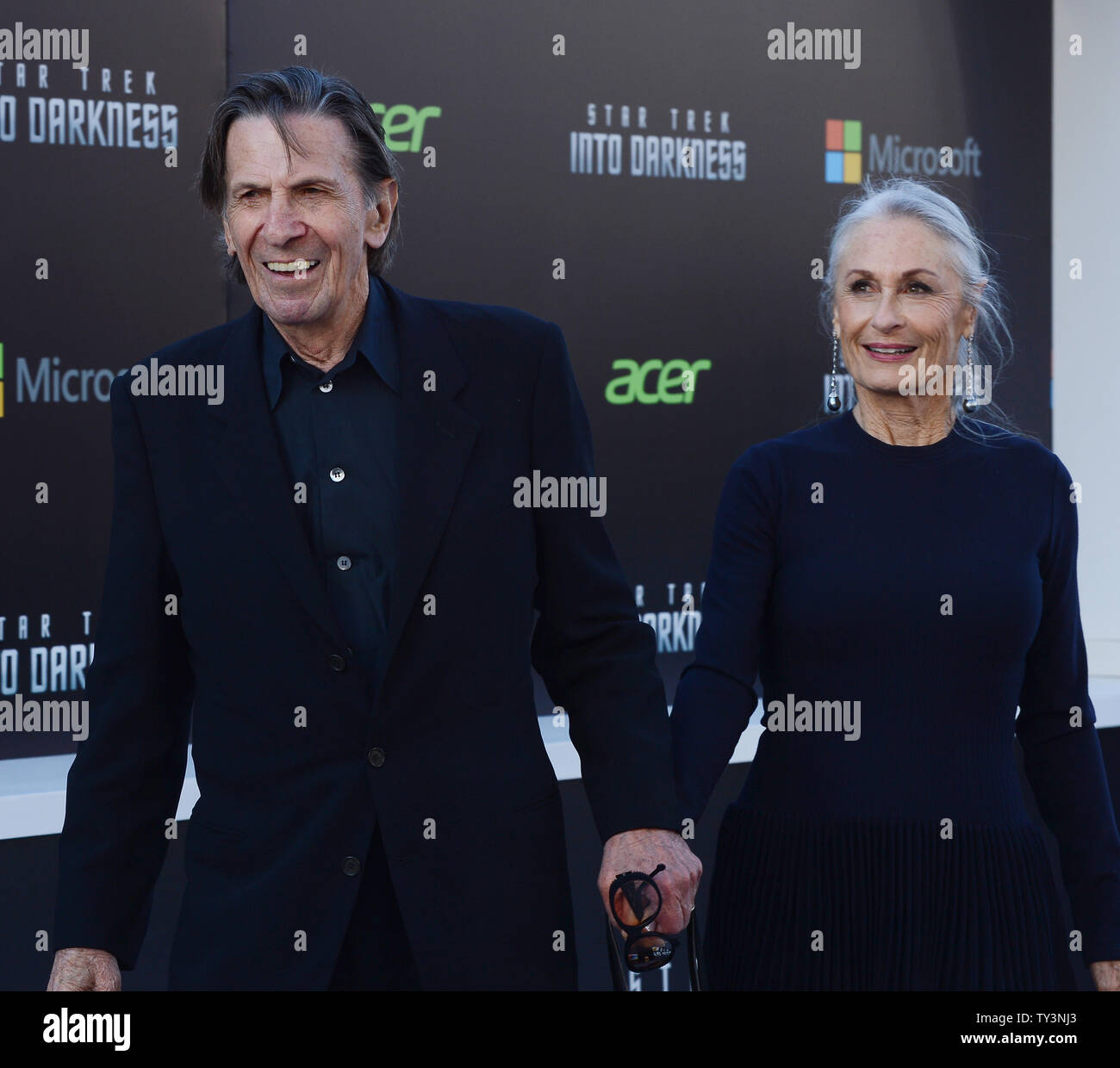 Leonard nimoy and wife susan bay hi-res stock photography and images ...