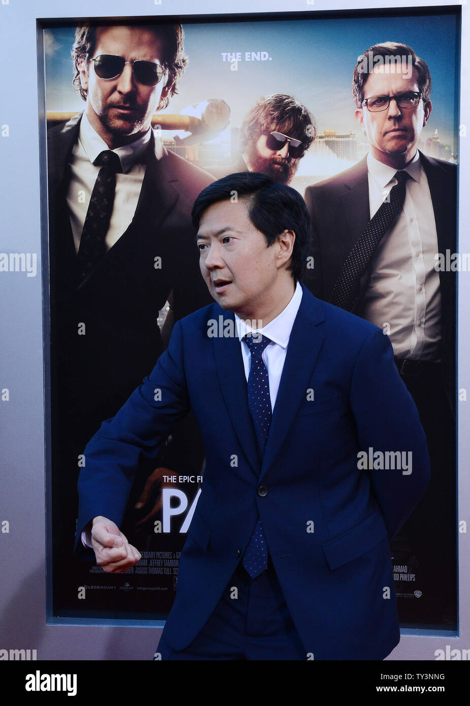 Ken Jeong arrives for the premiere of "The Hangover: Part III" at the ...