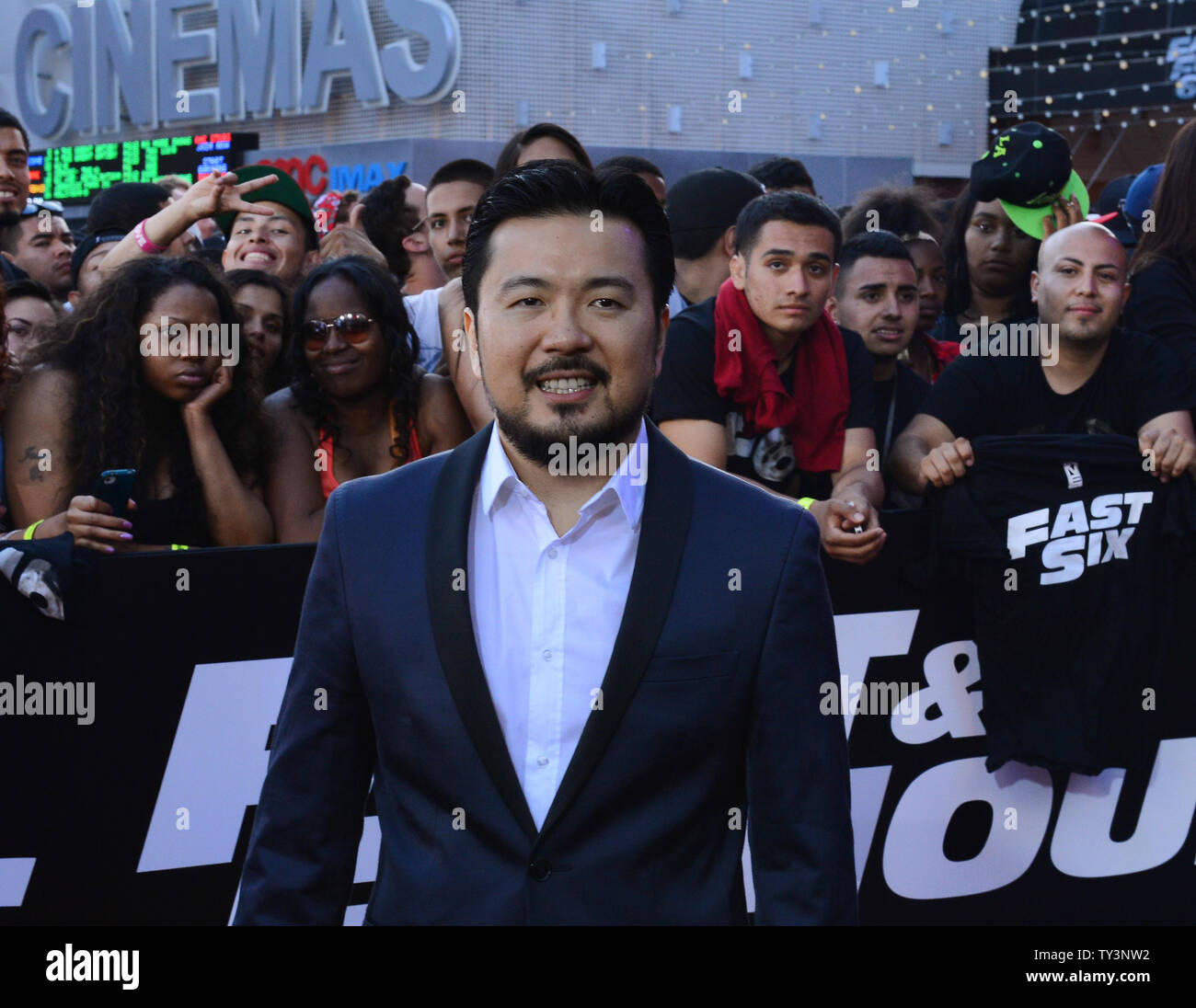 Director Justin Lin attends the premiere of his new motion picture ...