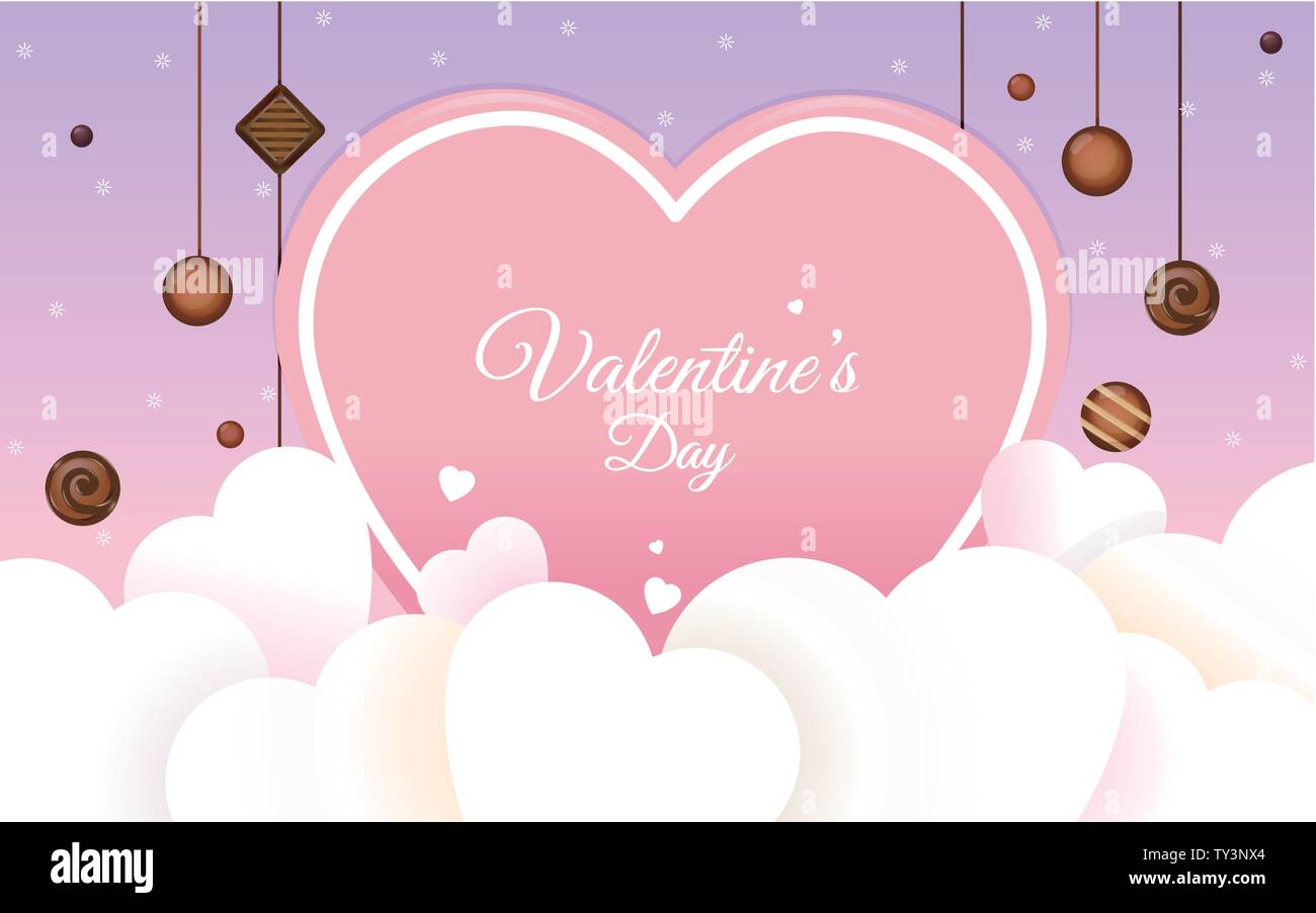 Valentine's day, heart shape illustration. 001 Stock Vector Image & Art ...