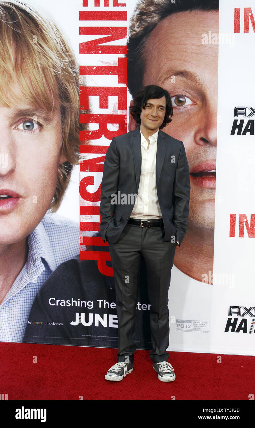 Actor Josh Brener, a cast member in the motion picture comedy "The ...