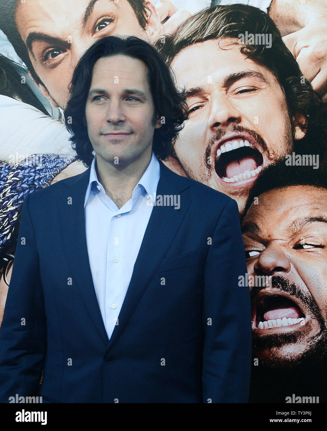 Actor Paul Rudd arrives for the premiere of "This is the End" at the ...