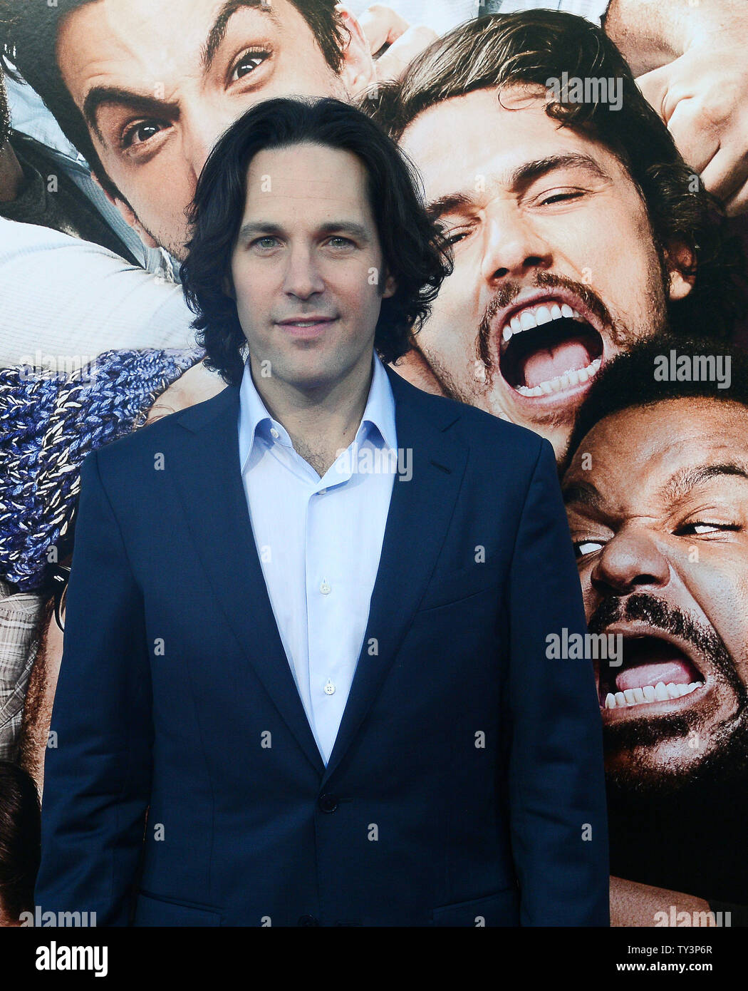 Actor Paul Rudd arrives for the premiere of "This is the End" at the ...